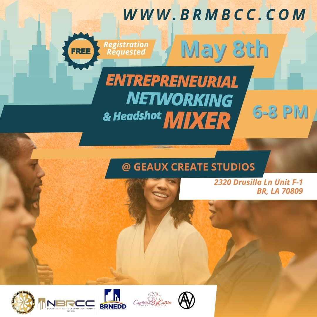 BRMBCC Entrepreneurial Networking Mixer - Baton Rouge Metropolitan ...