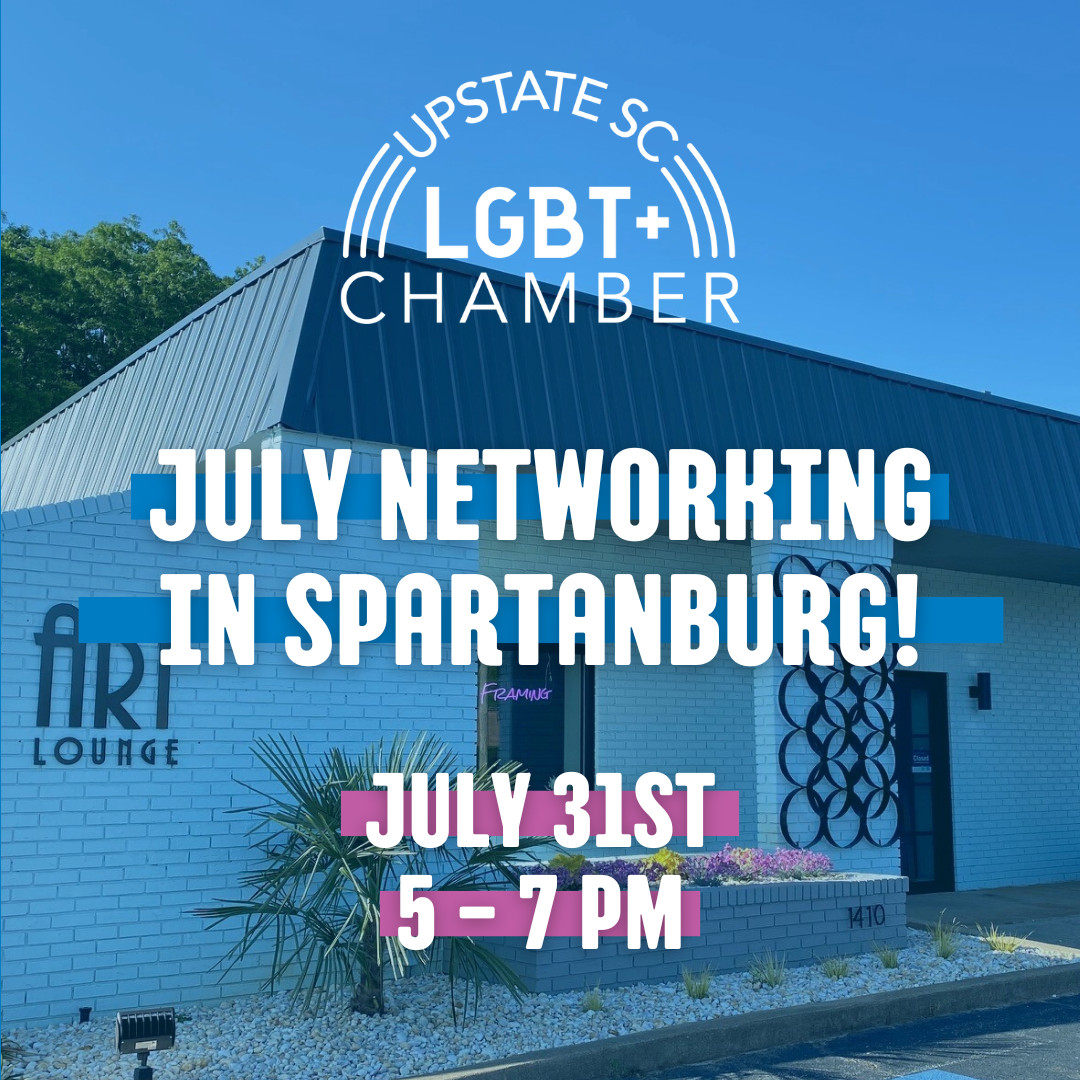 July Networking at Art Lounge - Upstate SC LGBT+ Chamber of Commerce
