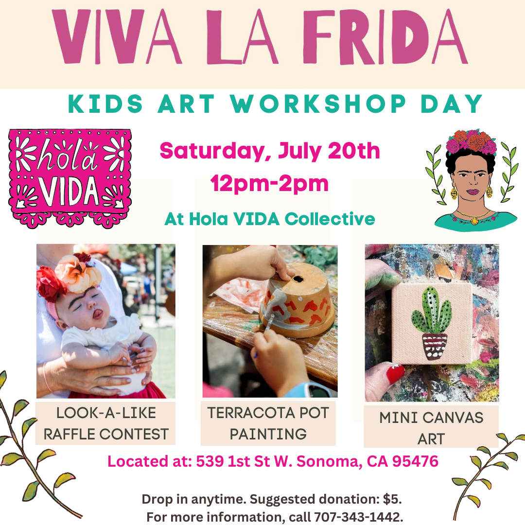 Viva La Frida: Kids Art Workshop - Sonoma Valley Chamber of Commerce