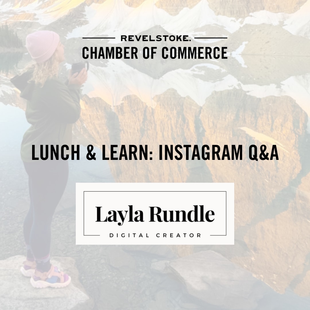 Lunch & Learn: Instagram Q&A with Chamber Visitor Experience Manager ...