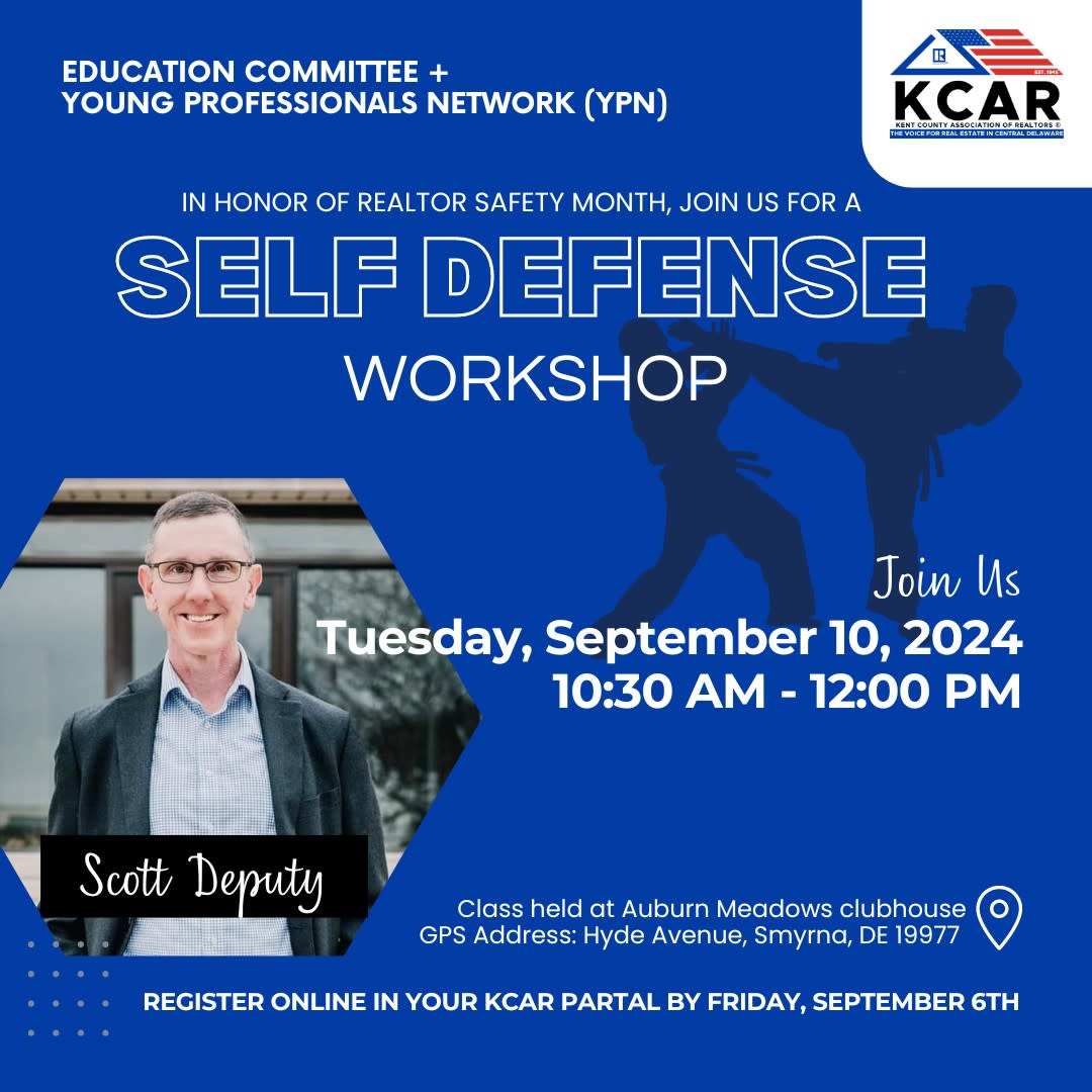 Self Defense Workshop - default - Kent County Association of REALTORS®