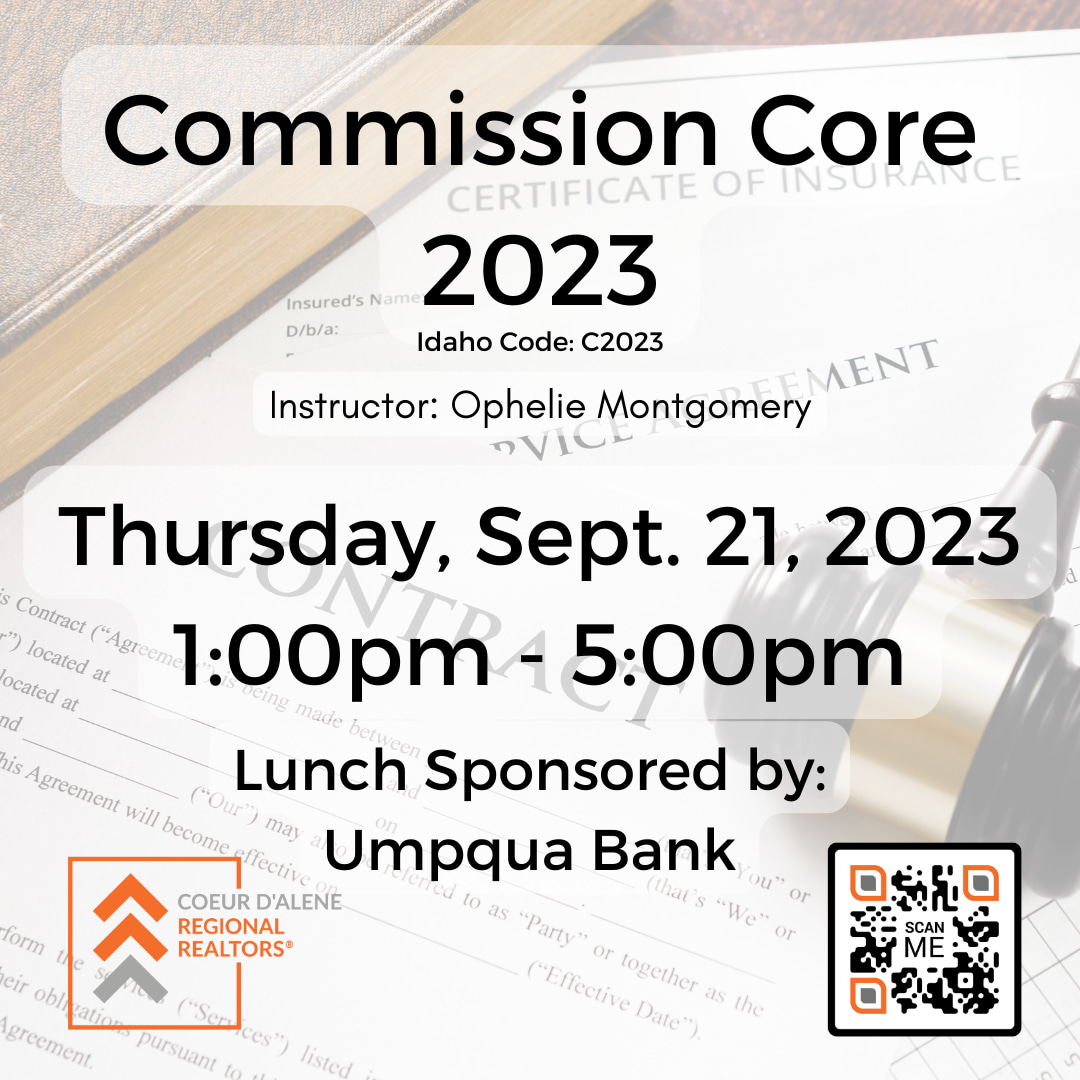 Commission Core 2023 (C2023) - 4 Credit Hours - Event Registration