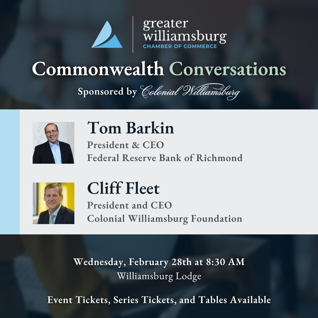Commonwealth Conversations with Tom Barkin - Event Registration