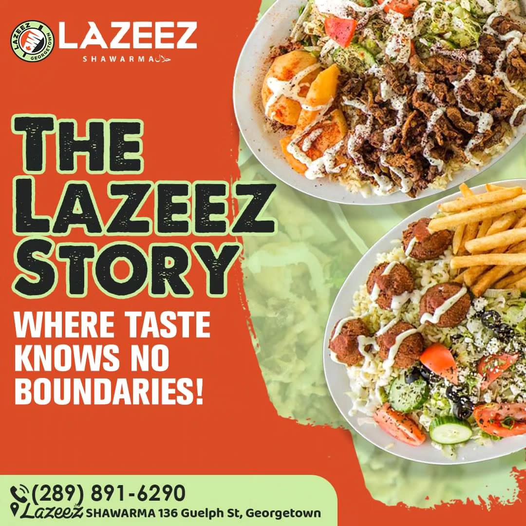 LAZEEZ - BEST SHAWARMA IN TOWN - Halton Hills Chamber of Commerce