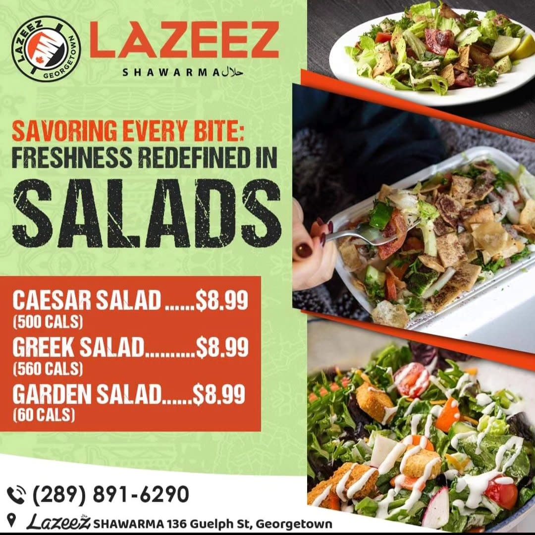 LAZEEZ - BEST SHAWARMA IN TOWN - Halton Hills Chamber of Commerce
