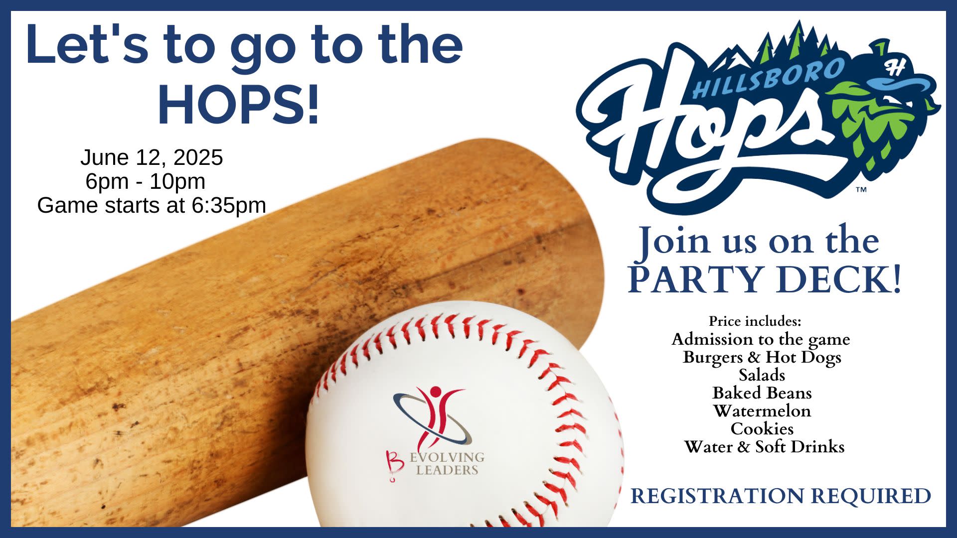 Evolving Leaders go to the Hops Game - Beaverton Area Chamber of Commerce