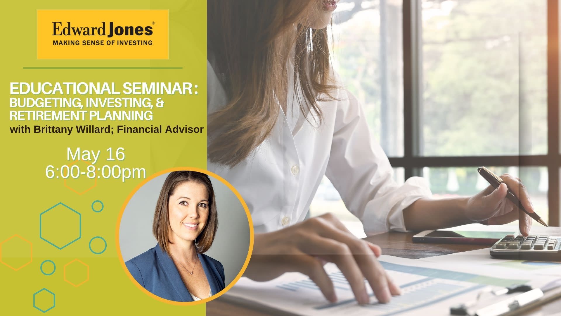 Network of Women Event: Edward Jones Educational Seminar on Budgeting ...