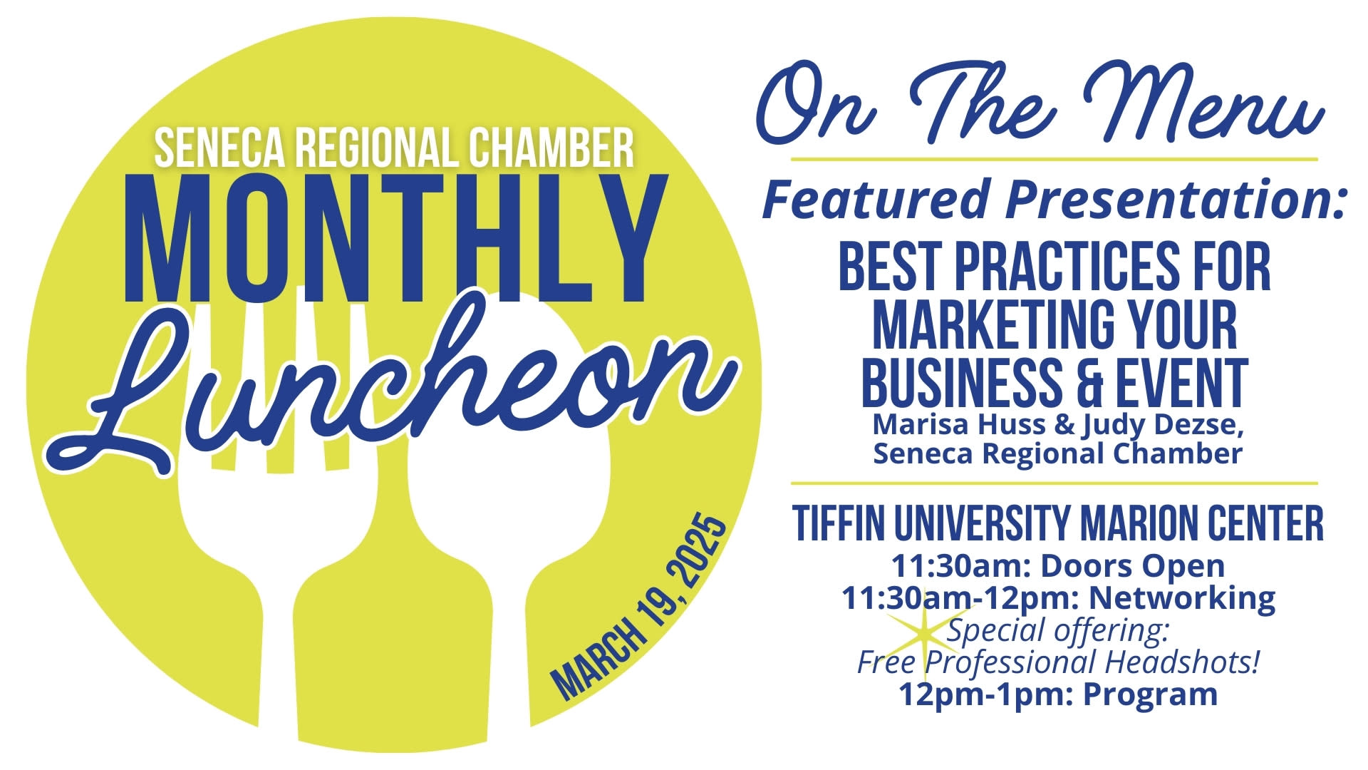 Monthly Luncheon | March