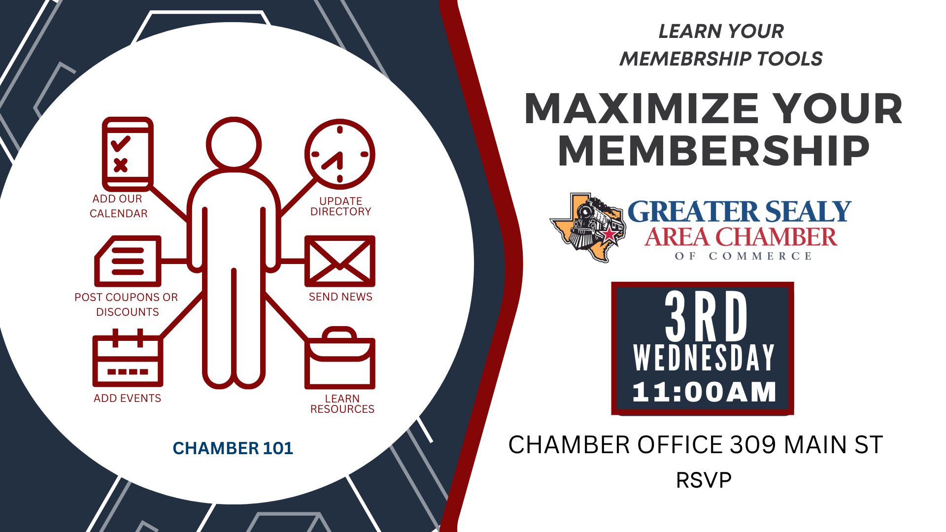 💡Maximize Your Membership - Chamber 101 | Sealy Chamber