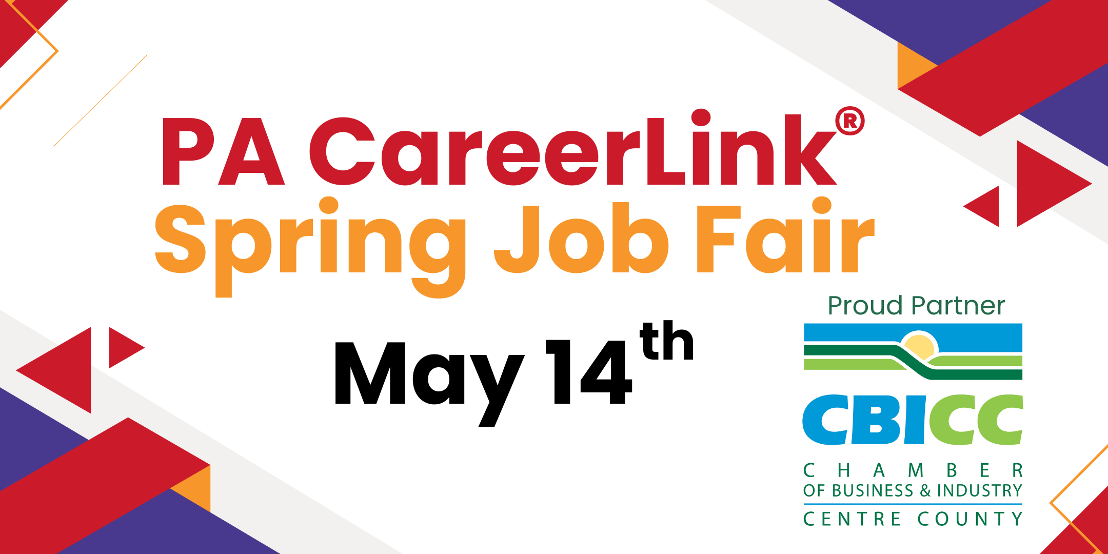 Spring Job Fair GZ - Chamber of Business & Industry Centre County