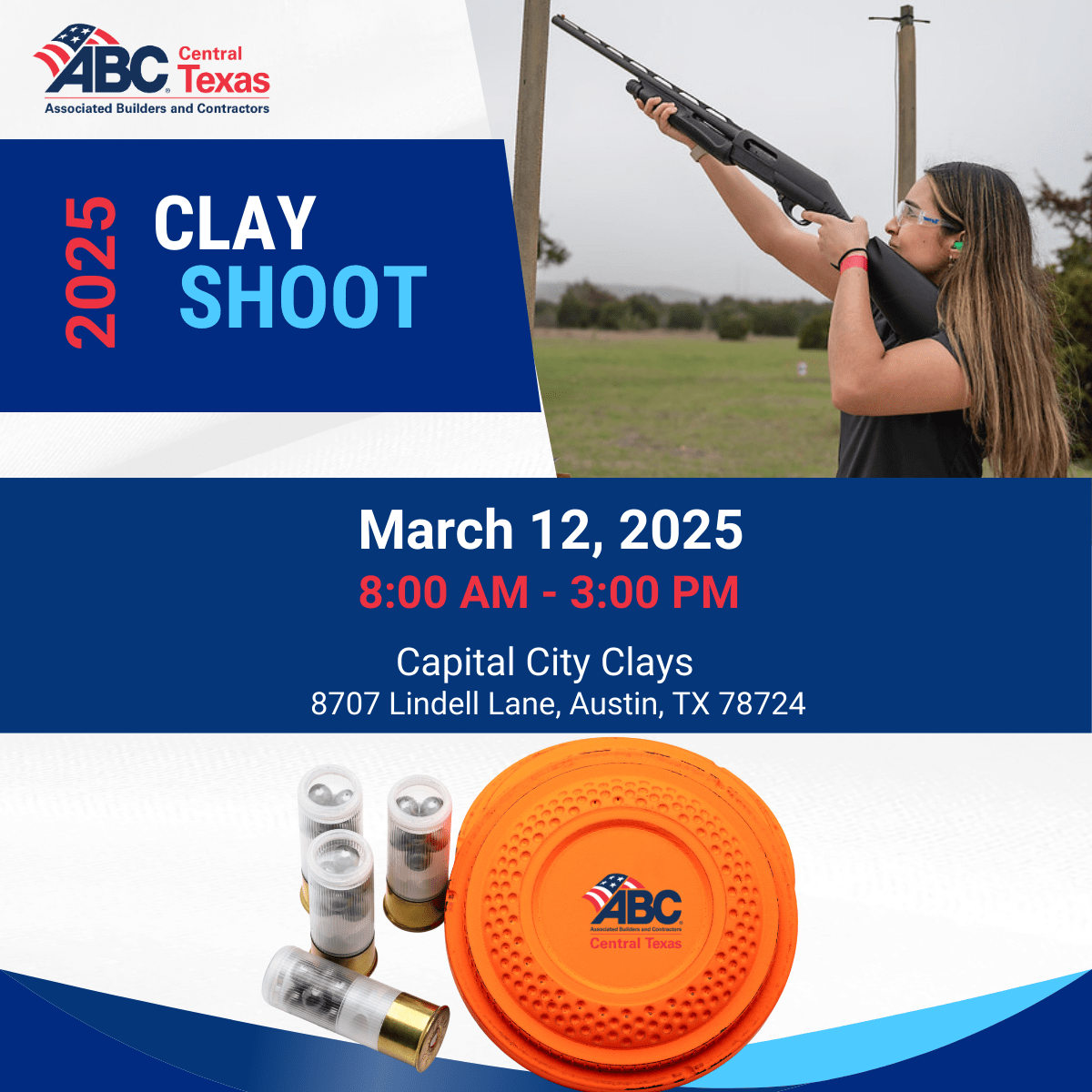 2025 ABC Clay Shoot - ABC Central Texas
