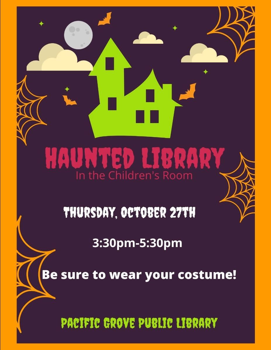 Haunted Library - Pacific Grove Chamber of Commerce