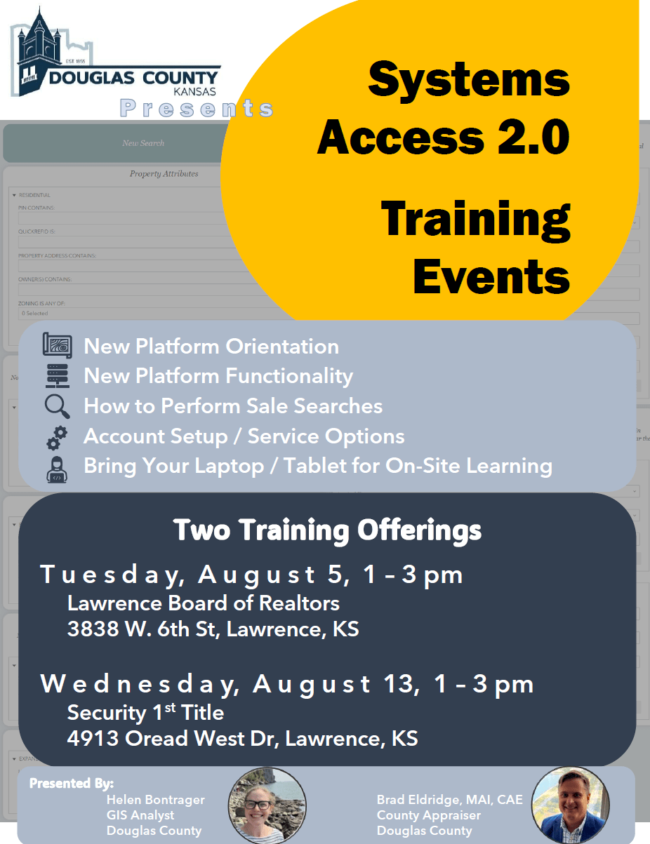 Training Session for Douglas County Access Users - Event Registration