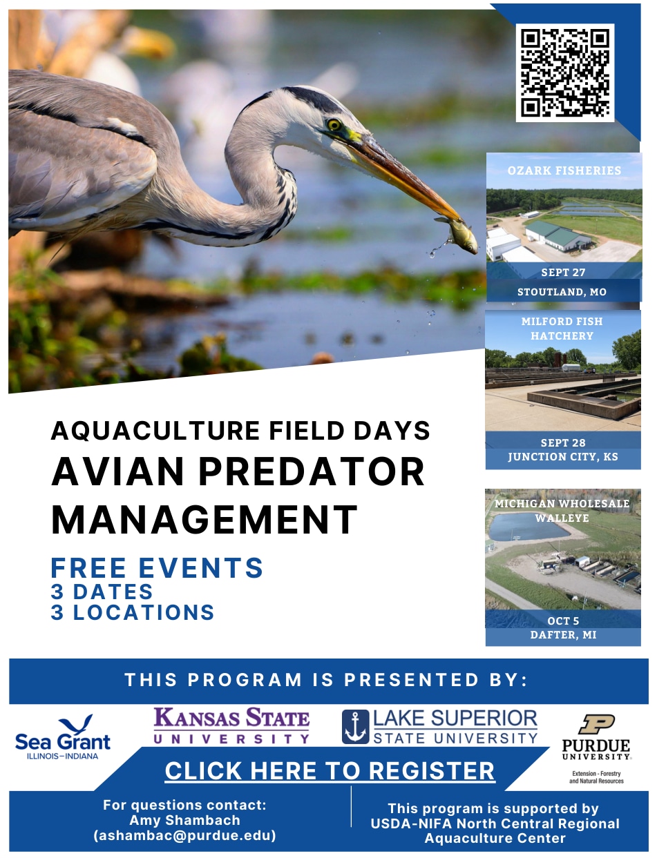 Avian Predator Management Field Days Default - National Aquaculture ...