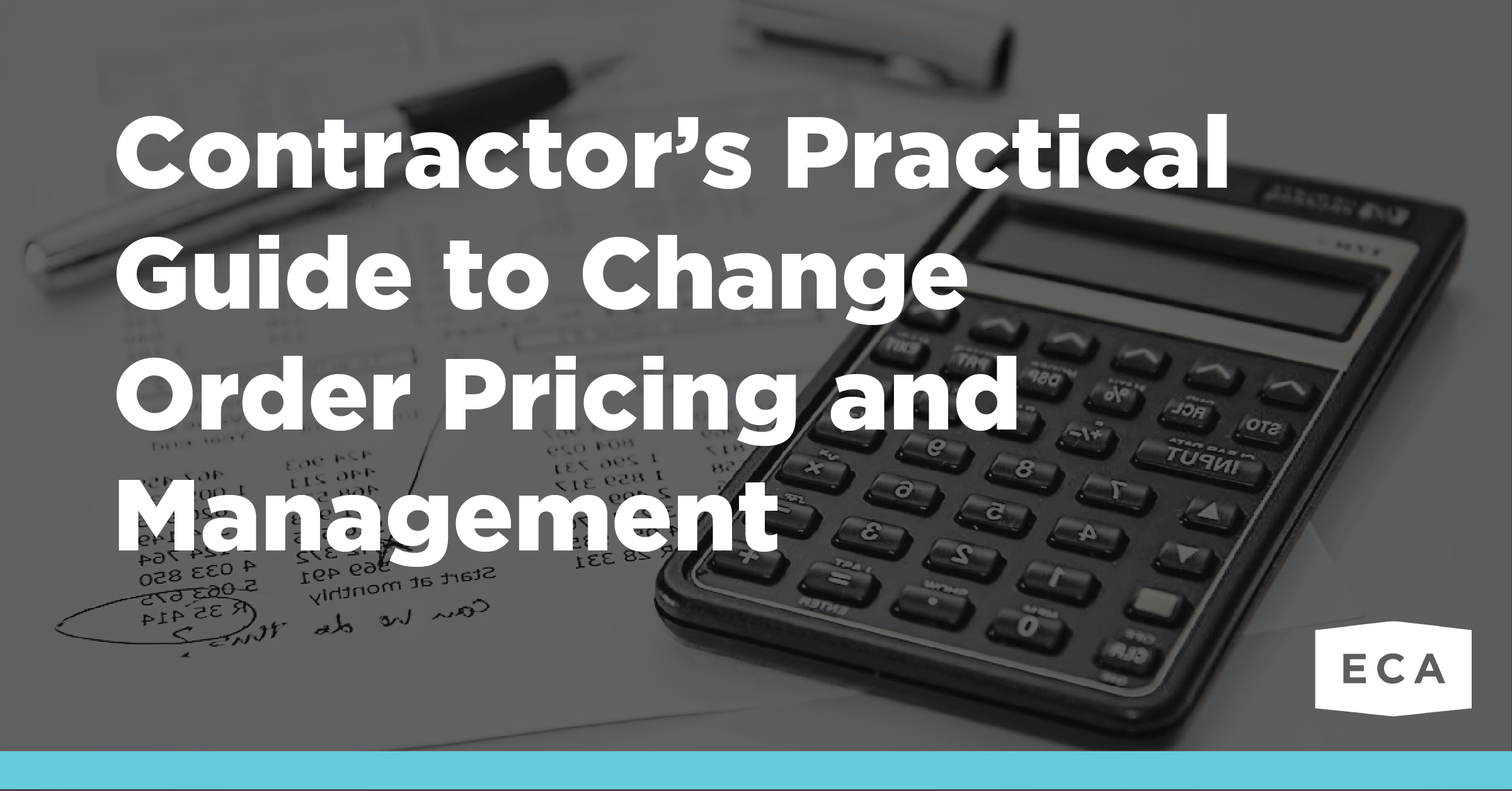Contractor s Practical Guide To Change Order Pricing And Management Contractor s Practical Guide To Change Order Pricing And Management