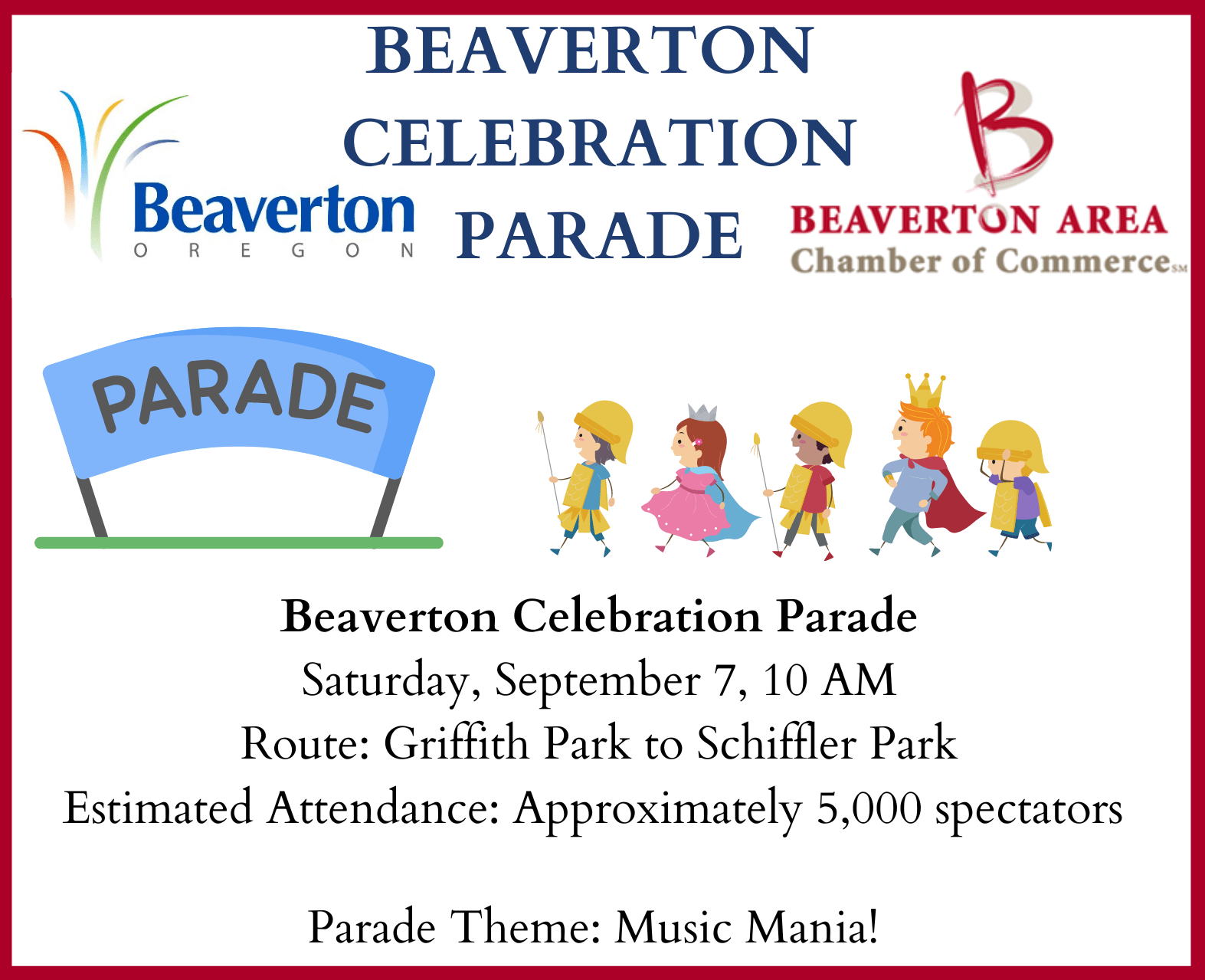 Beaverton Celebration Parade - Event Registration