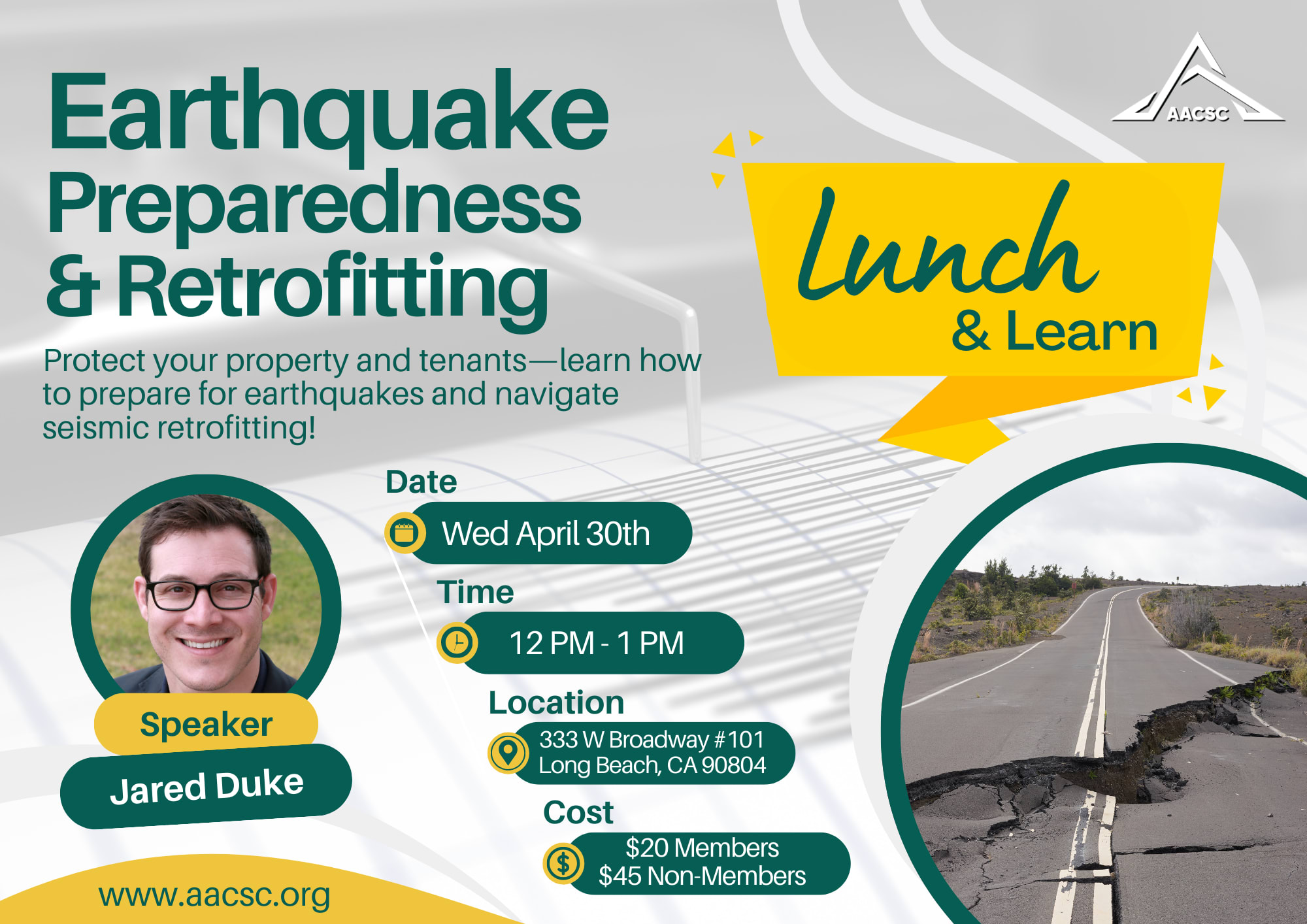 Lunch & Learn: Earthquake Preparedness & Retrofitting - Apartment ...