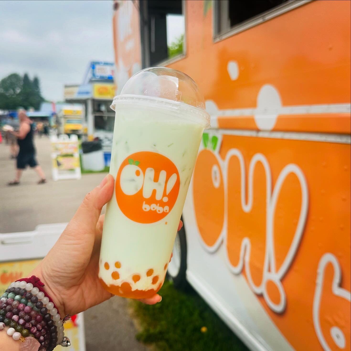 Ribbon Cutting at OH! Boba - Dayton Chamber