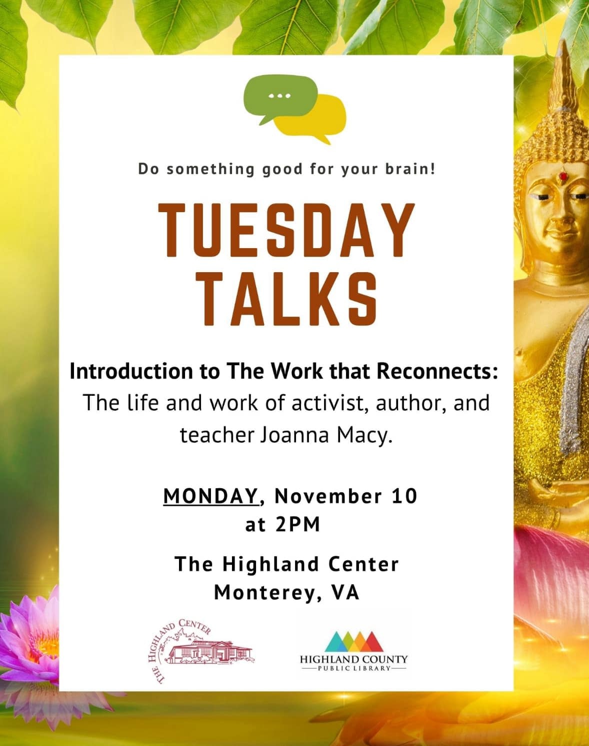 Tuesday Talk on a Monday! - Highland County Chamber of Commerce