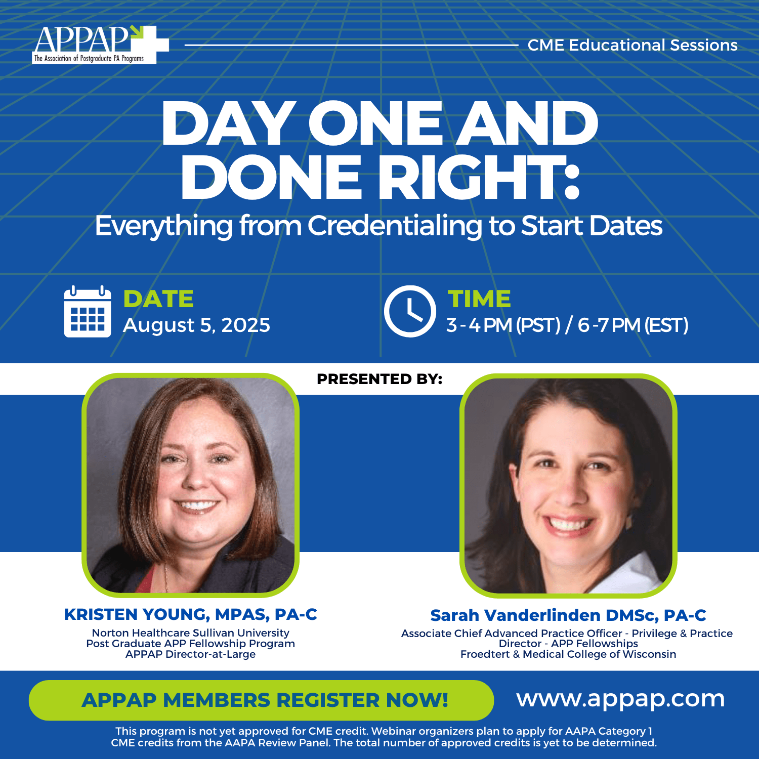 You are invited to the first 2025 webinar in our CME Educational Series ...