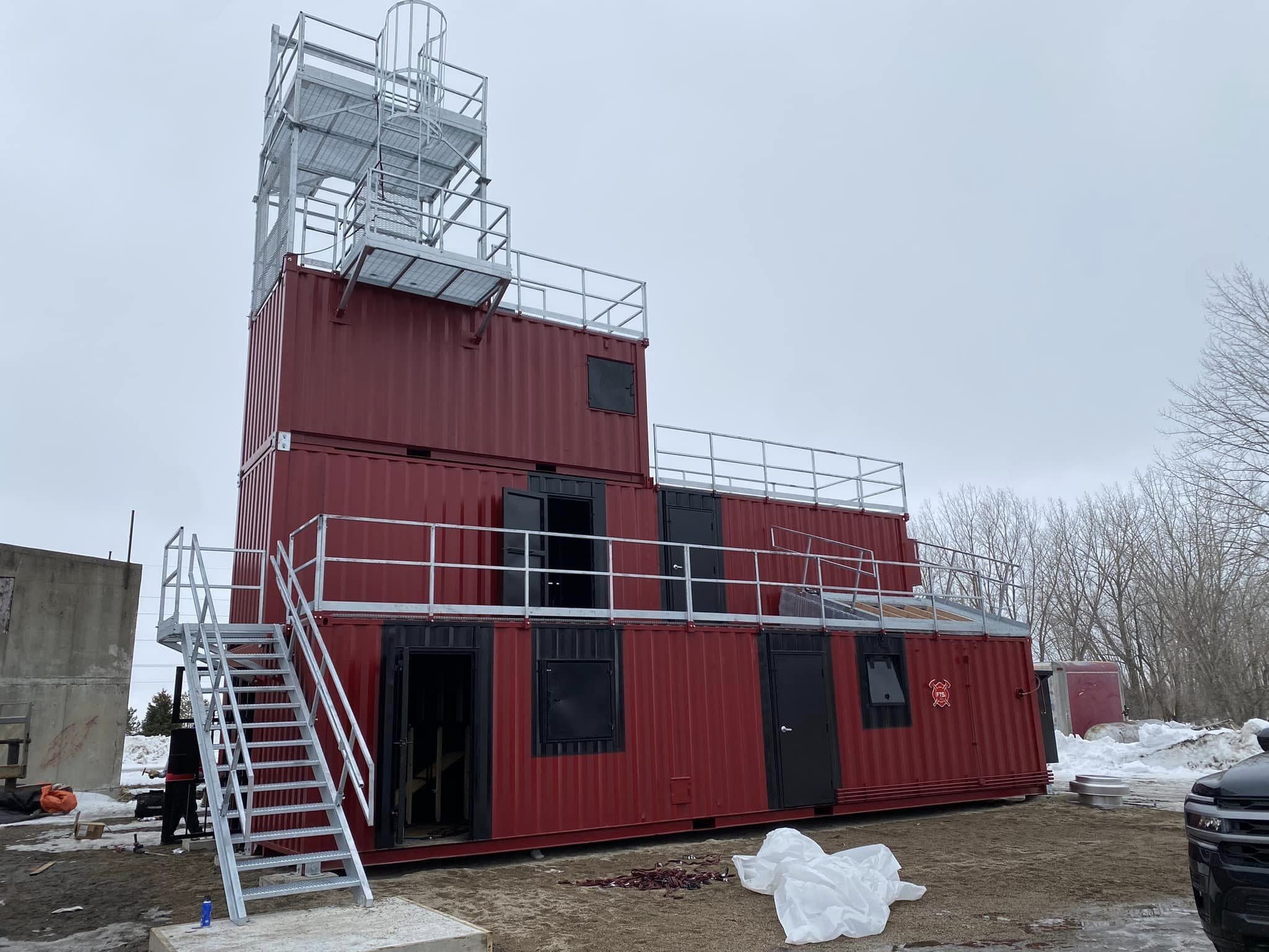 Brookings Fire Department Fire Training Center Open House & Ribbon ...