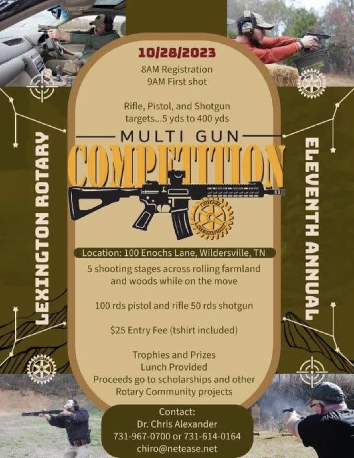Multi Gun Competition - Lexington Rotary Club Henderson County Chamber ...