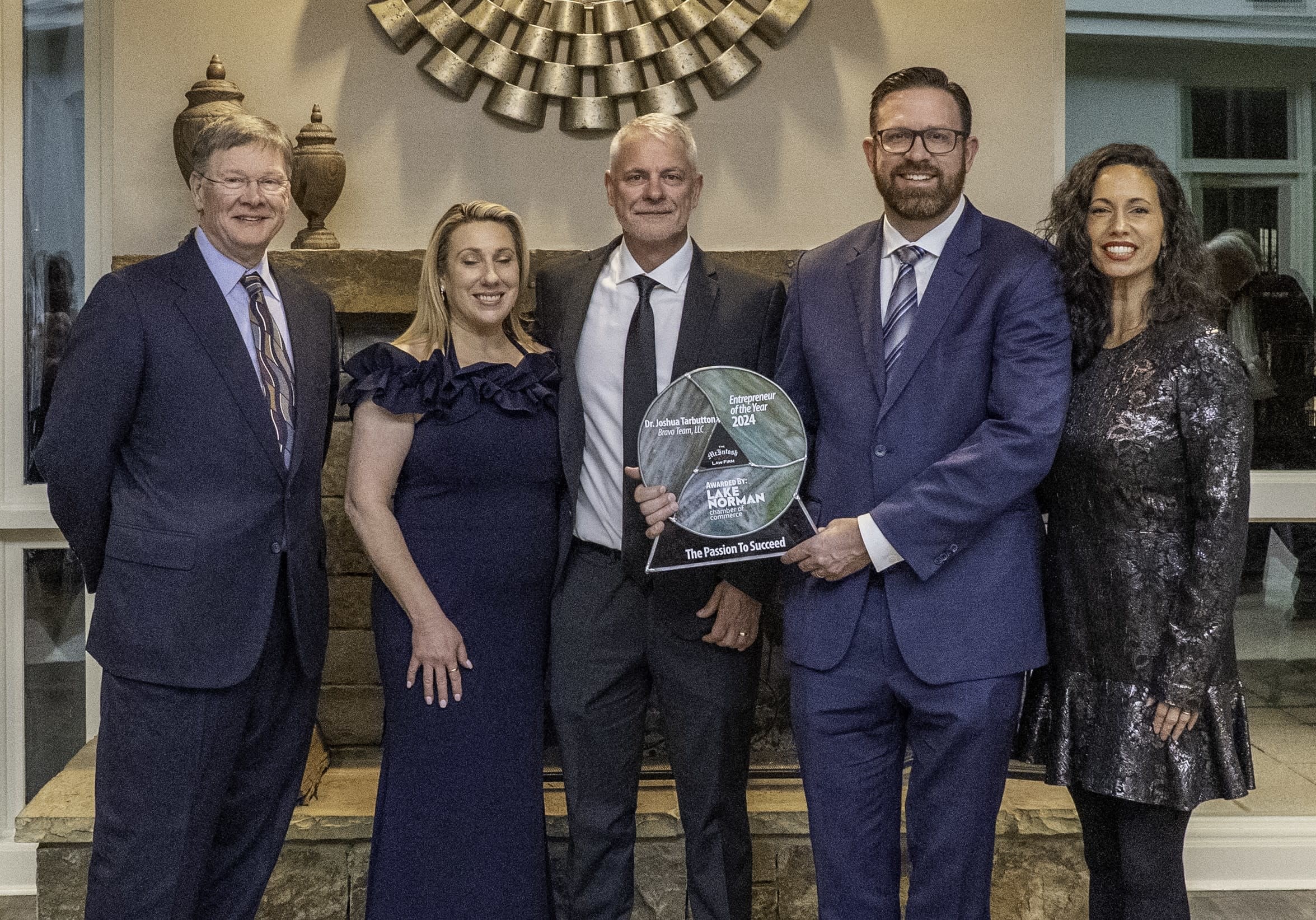 Joshua Tarbutton, Ph.D., P.E. - Founder and CEO of Bravo Team receives ...