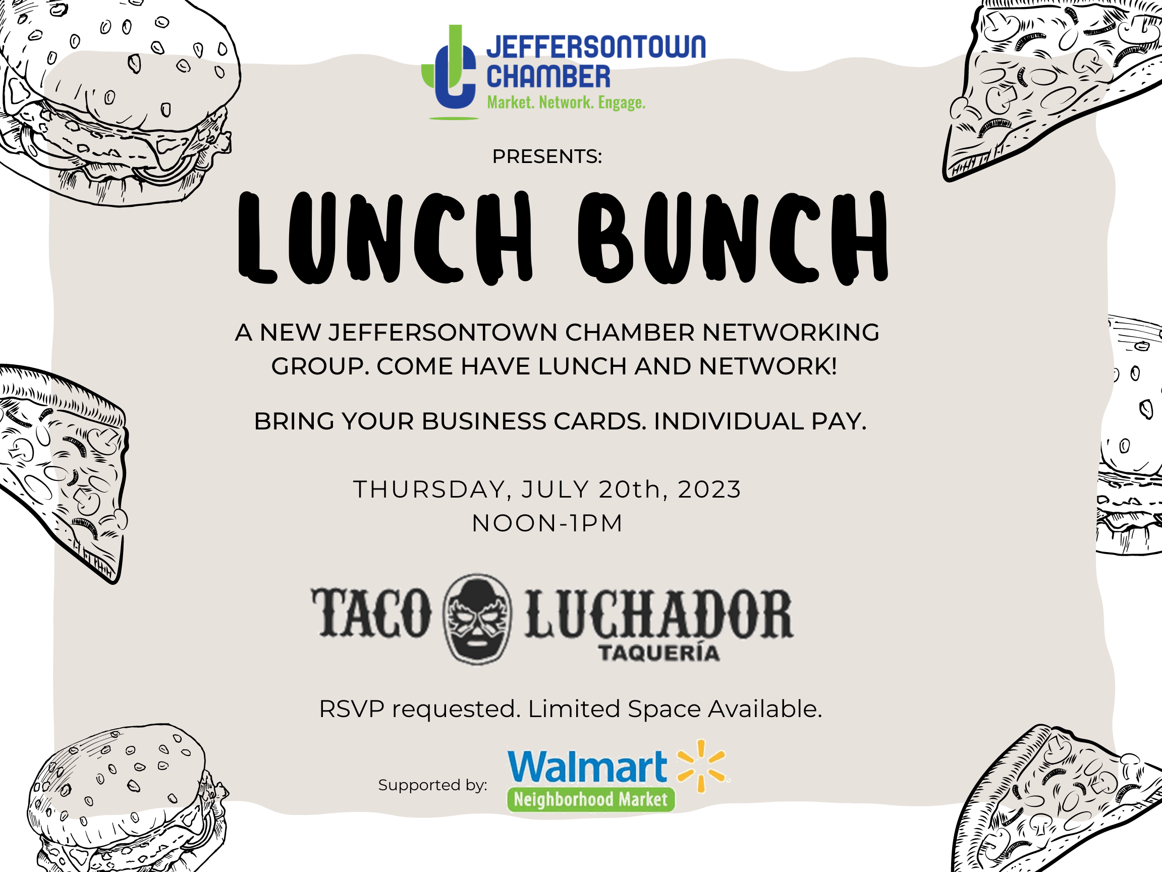 Lunch Bunch - Event Registration