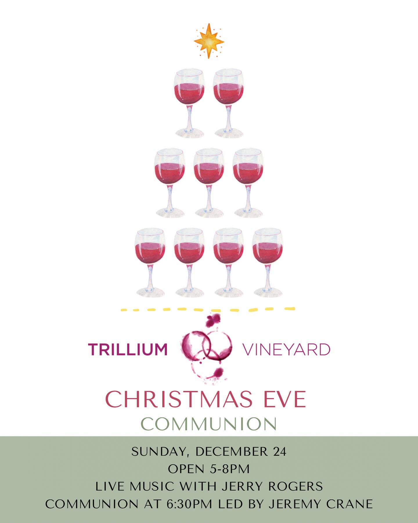 Christmas Eve Communion at Trillium Vineyard