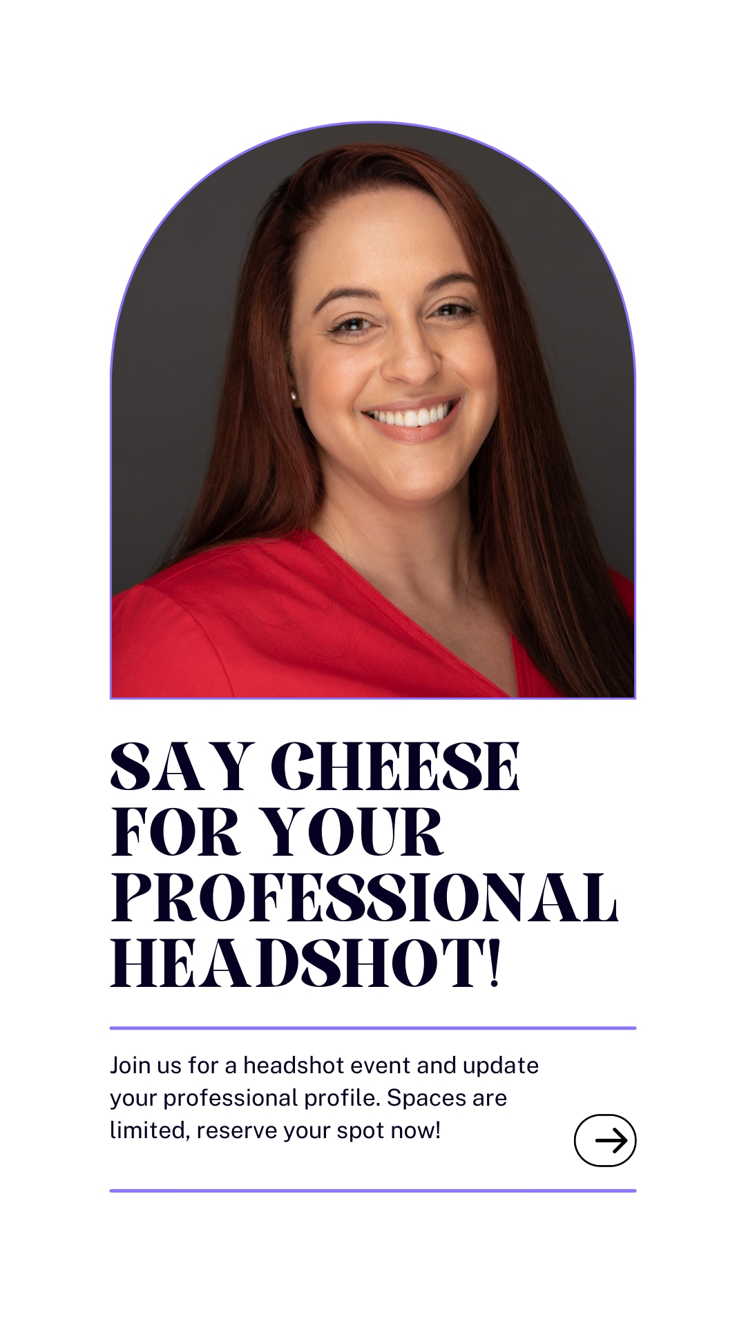 Business and Community Professionals Headshot Event - Event Registration