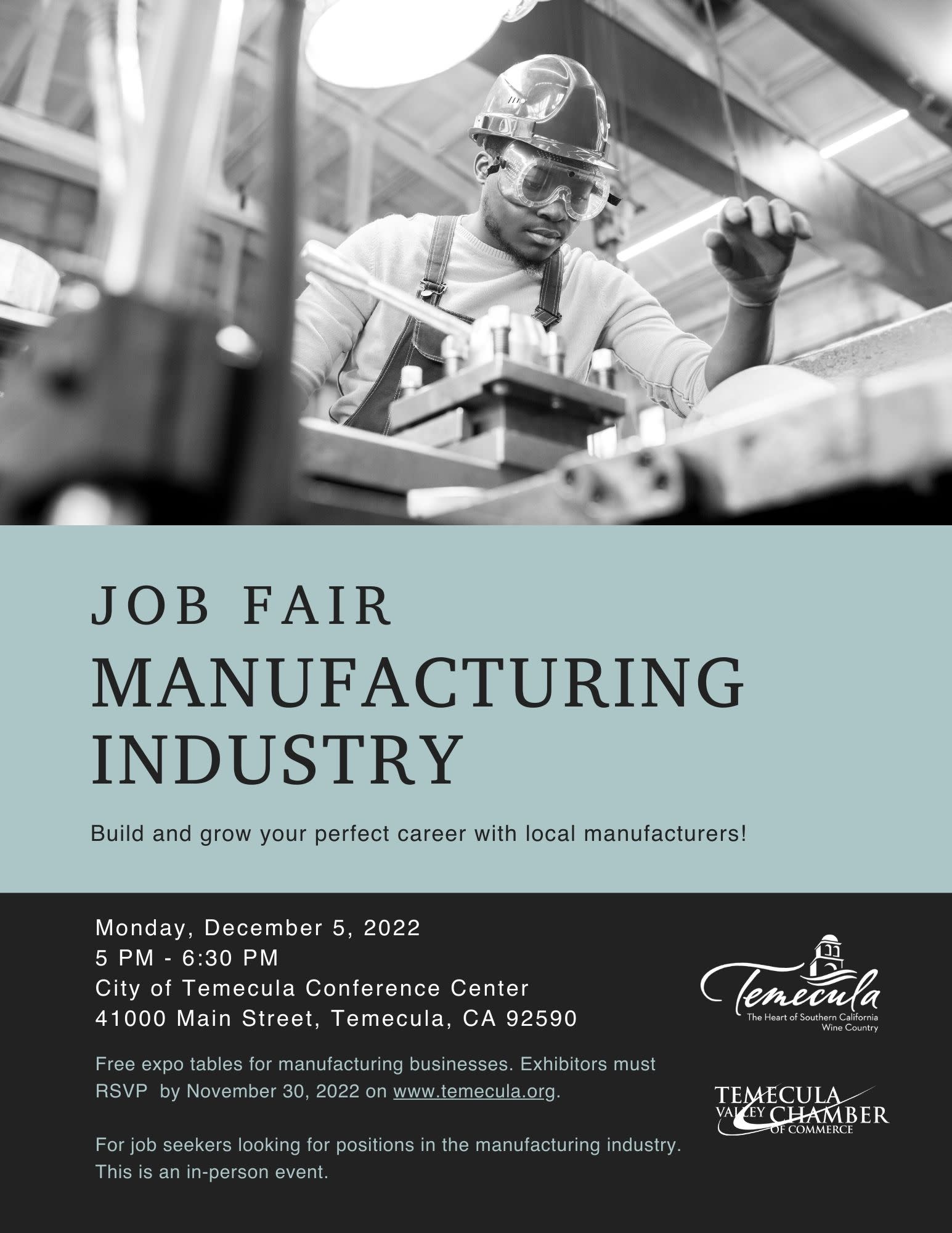 *CANCELED* Manufacturing Industry Job Fair - Temecula Valley Chamber of ...