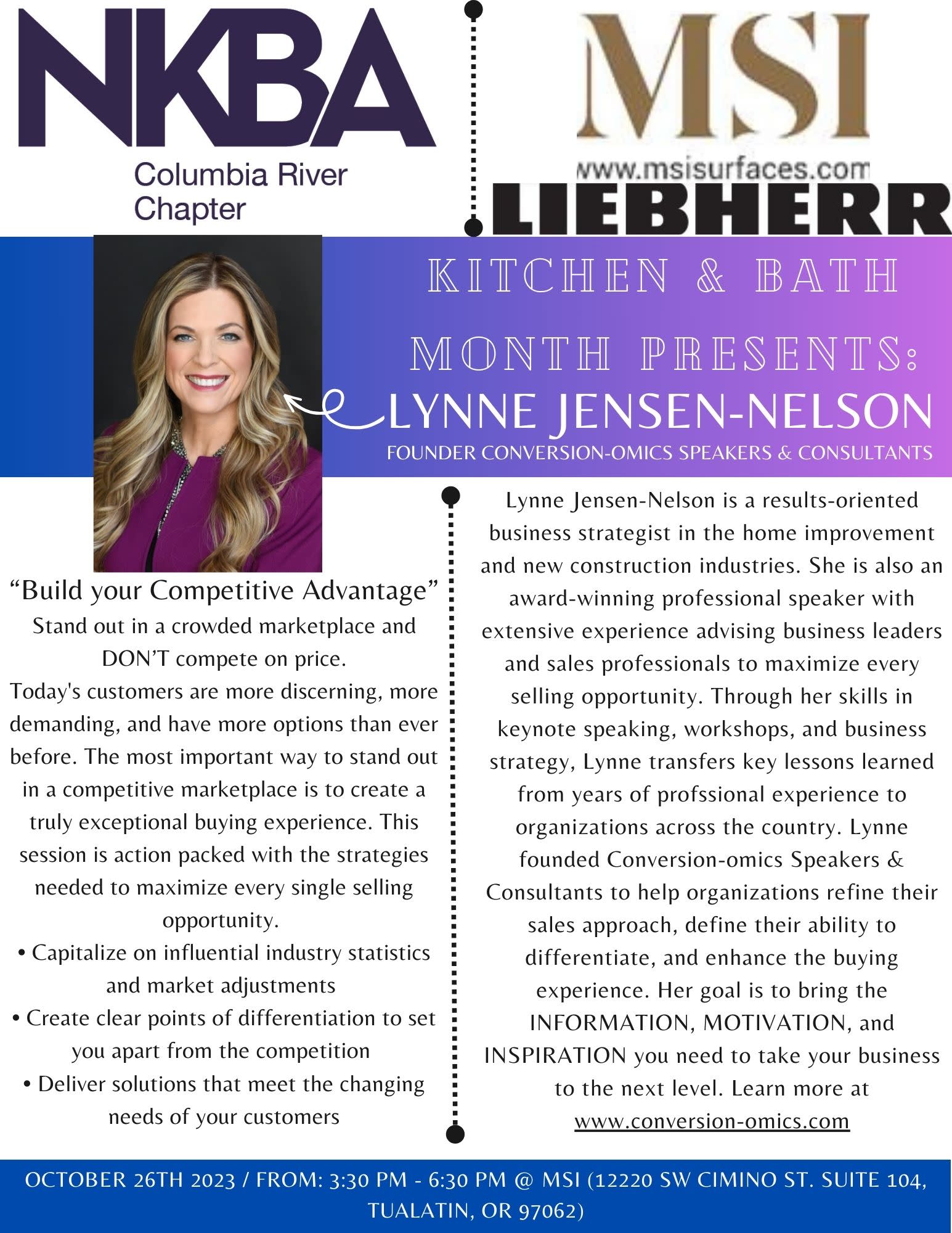 Build Your Competitive Advantage – NARI Pacific NW Build Your Competitive Advantage – NARI Pacific NW
