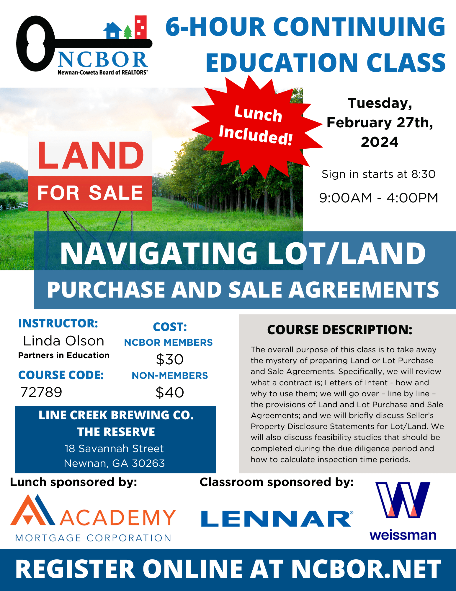 Navigating Lot/Land Purchase and Sale Agreements - Newnan-Coweta Board ...