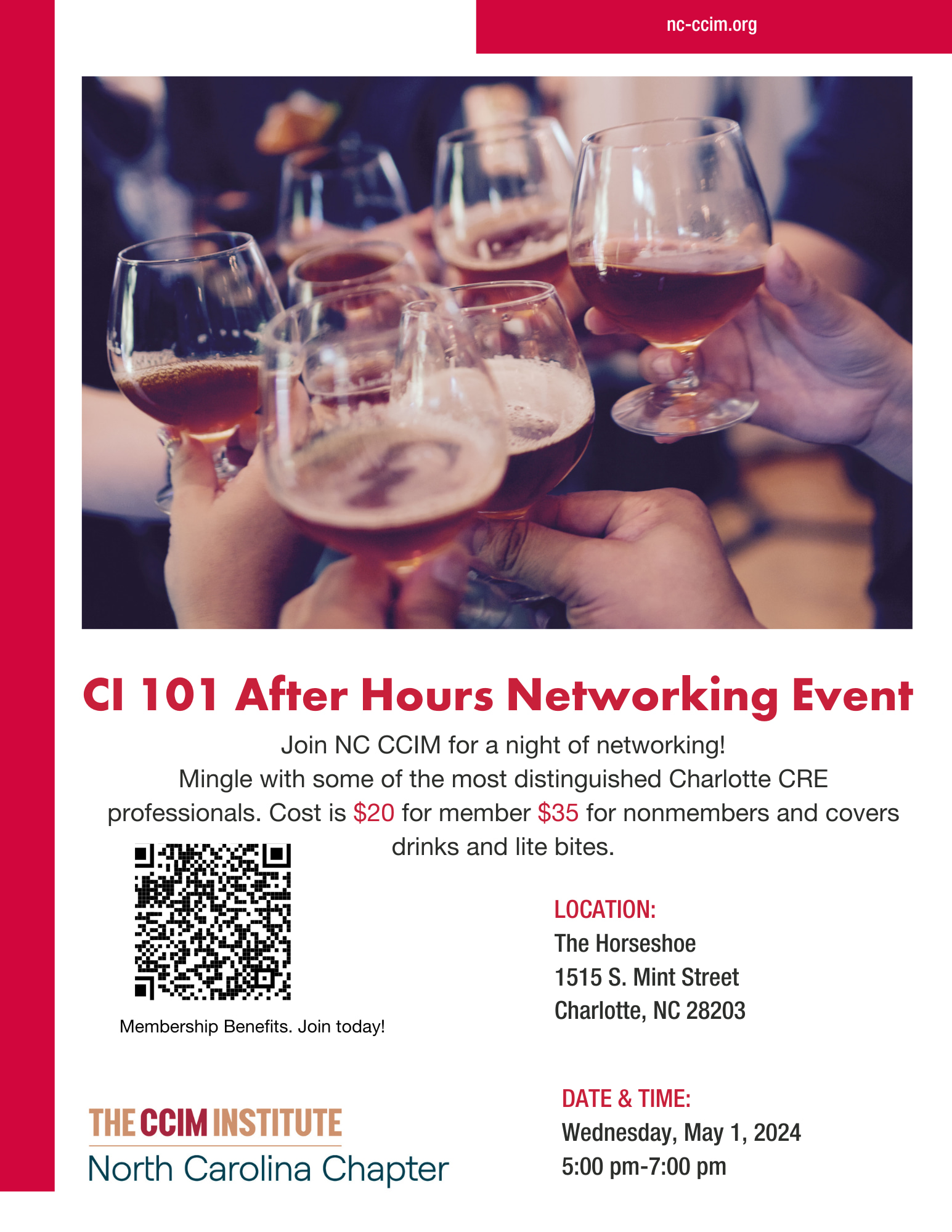 CI 101 After Hours Networking Event – North Carolina CCIM Chapter