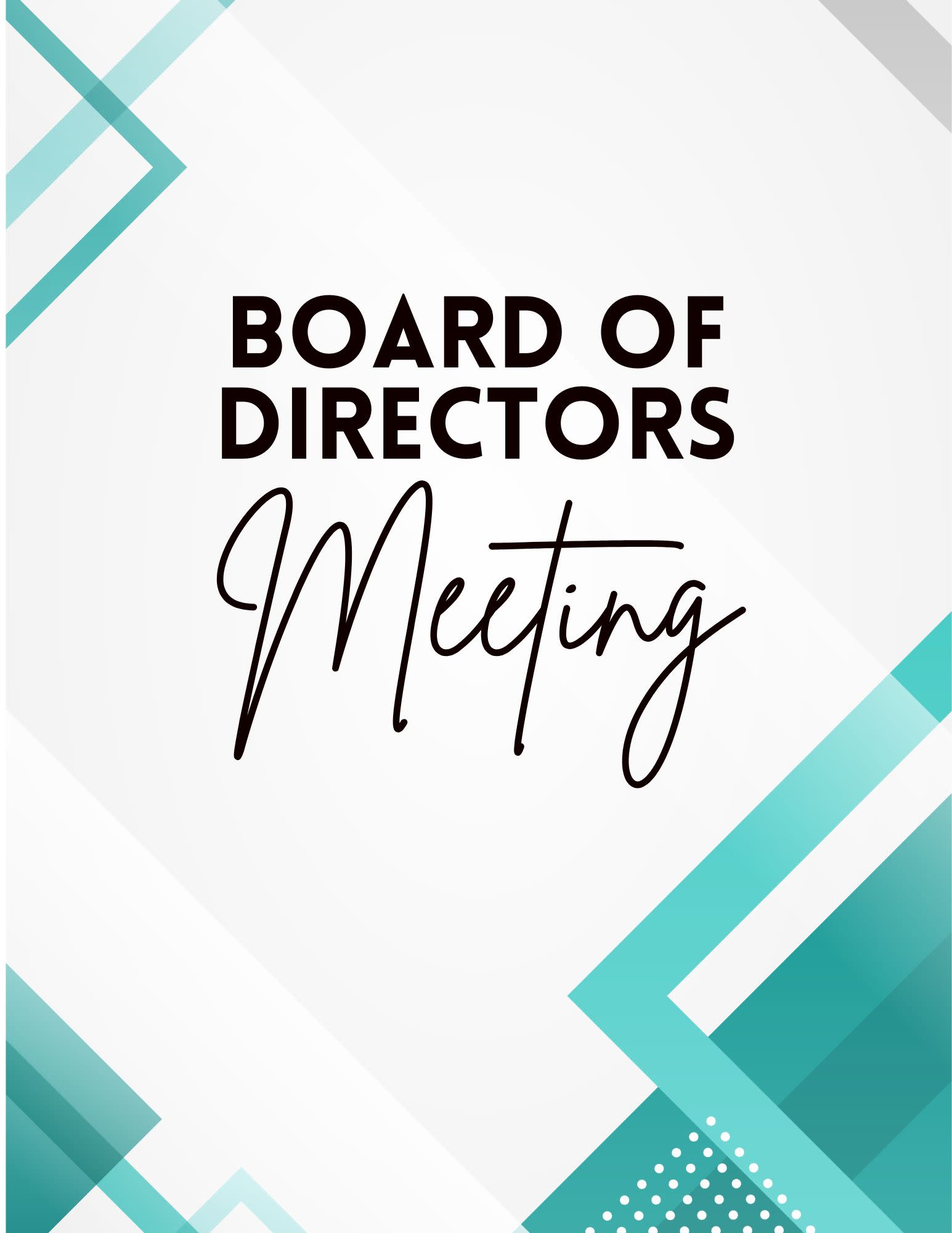 Board of Directors Meeting - Hampton Roads REALTORS® Association