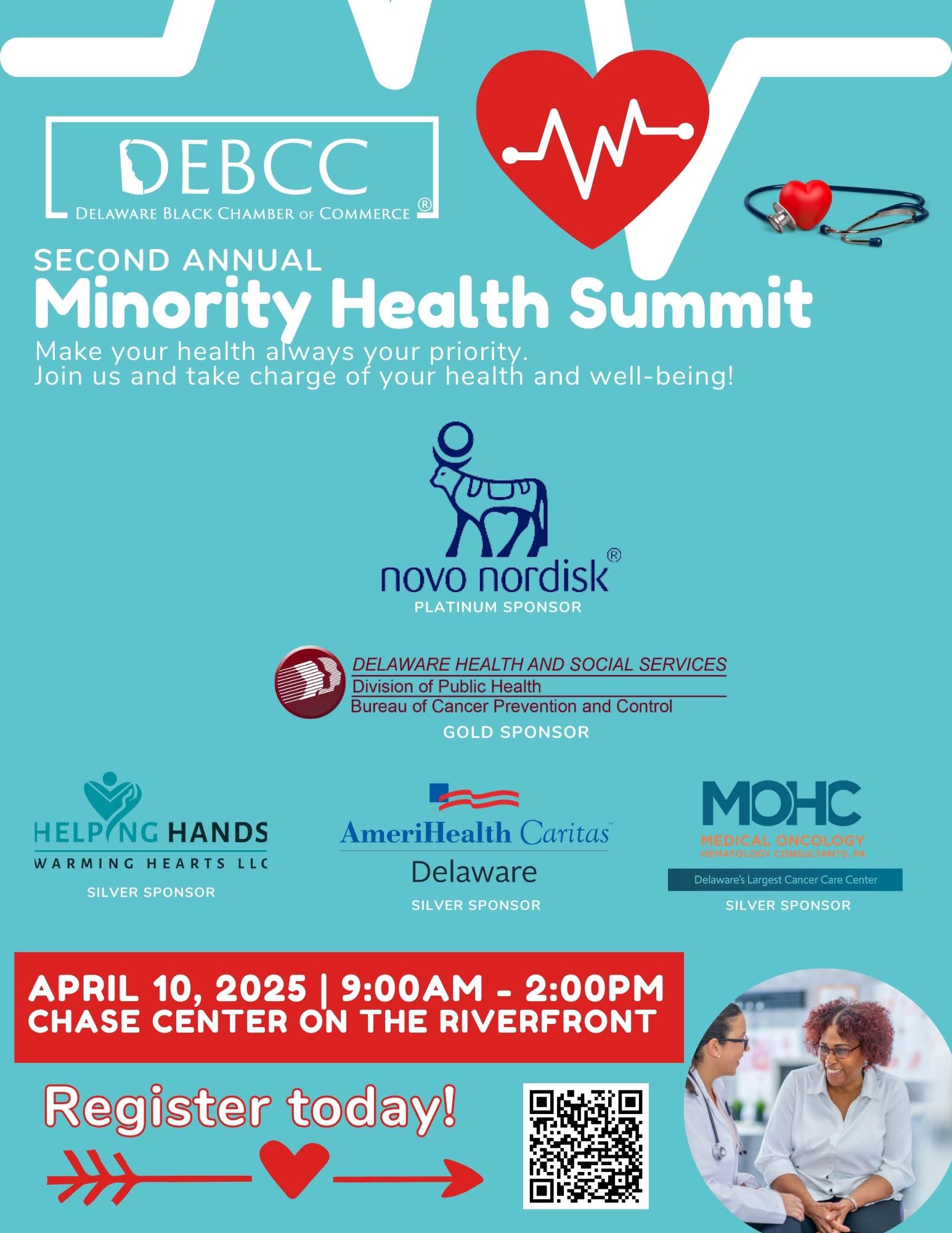 DEBCC 2nd Annual Minority Health Summit – Delaware Black Chamber of ...