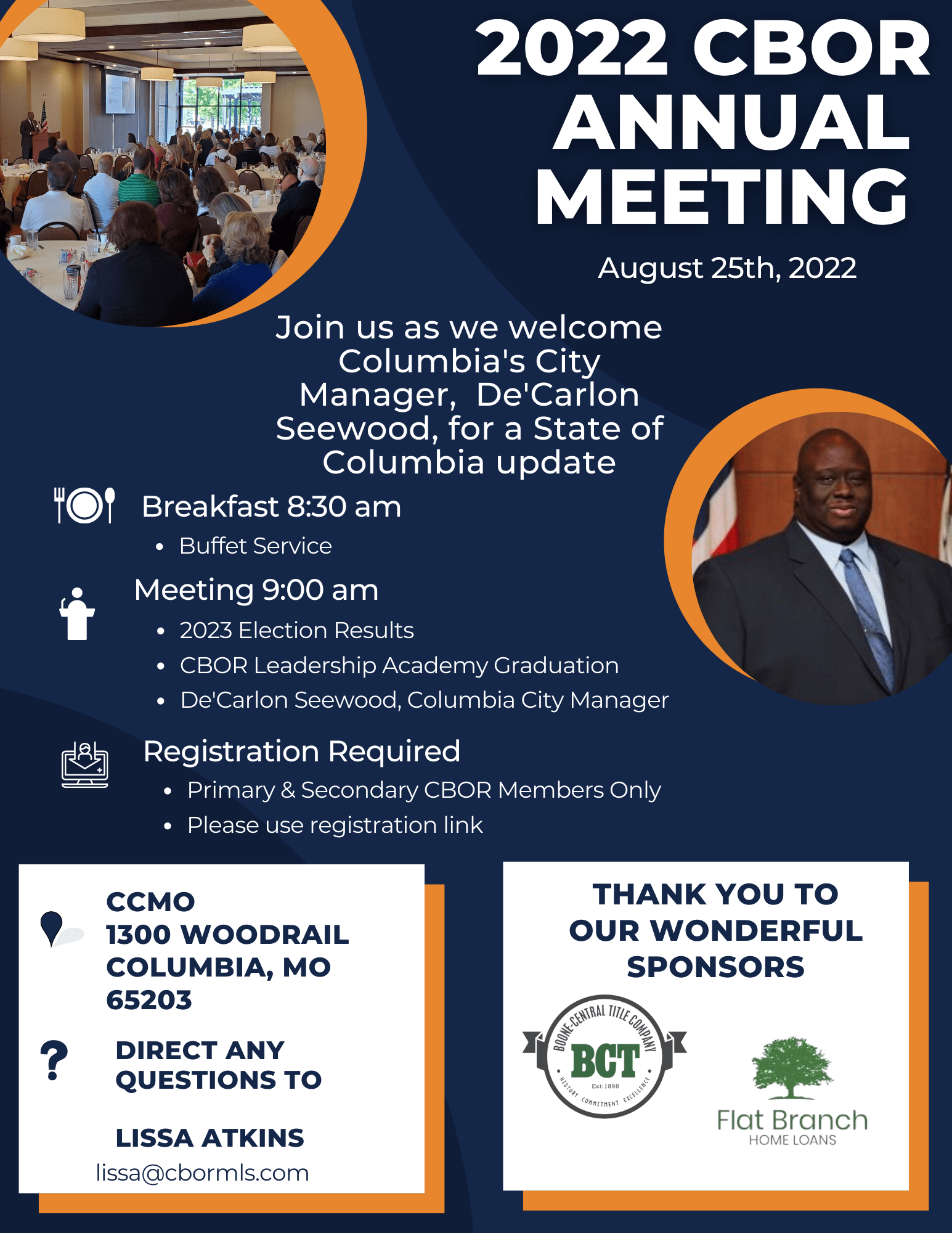 2022 CBOR Annual Meeting, Election Results & Leadership Academy ...