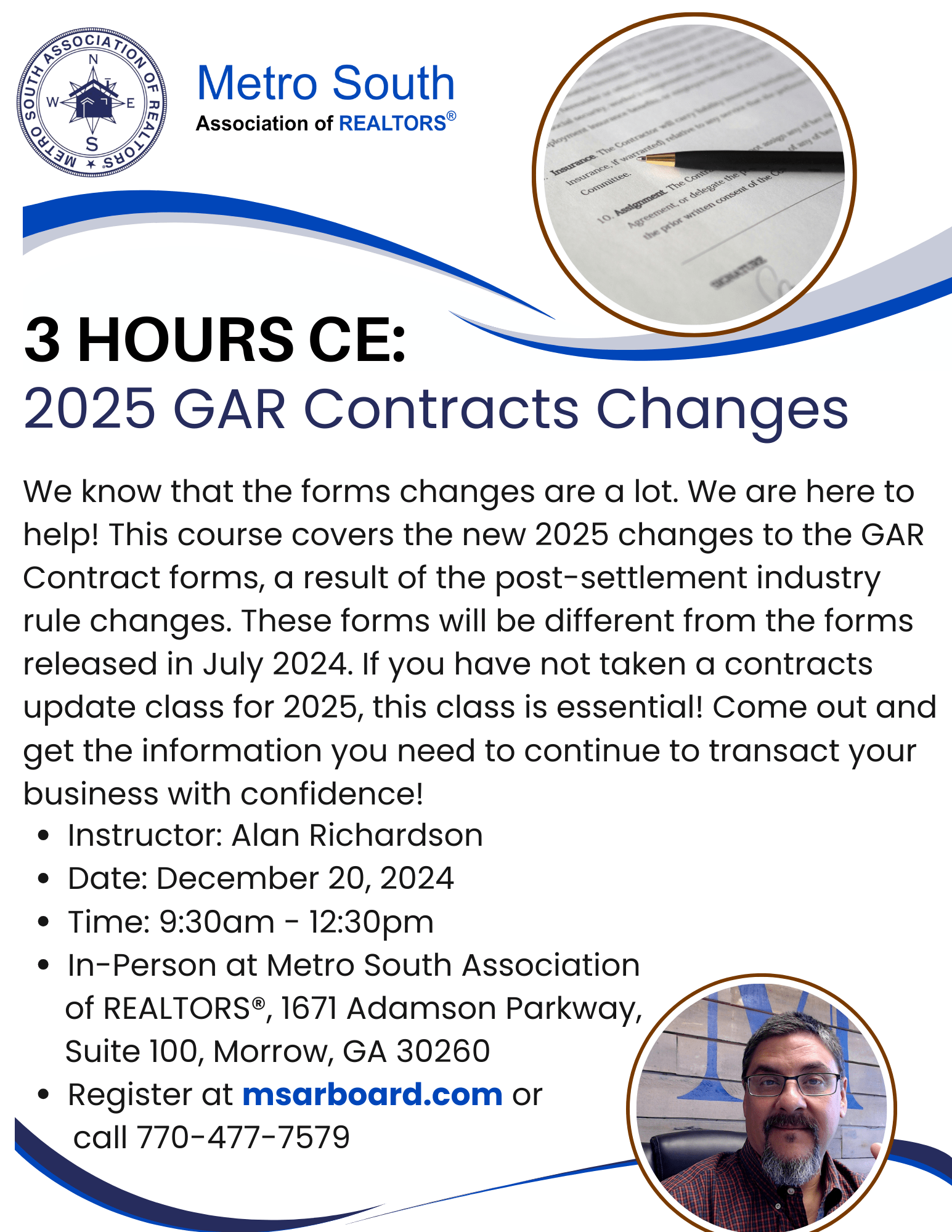3 Hours CE: 2025 GAR Contracts Changes - Event Registration