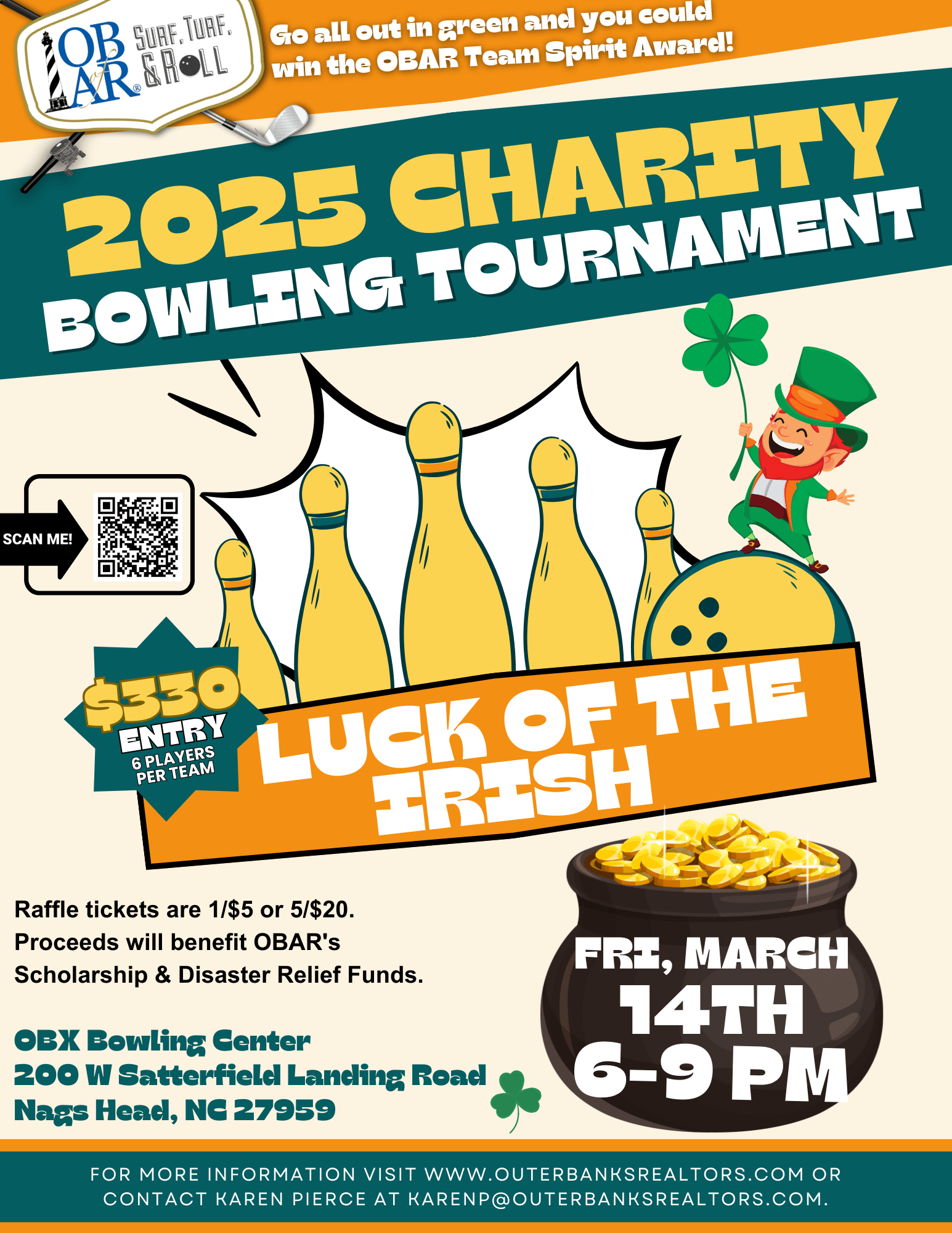 Get Your Team Together—Registration is Open for OBAR’s Luck of the ...