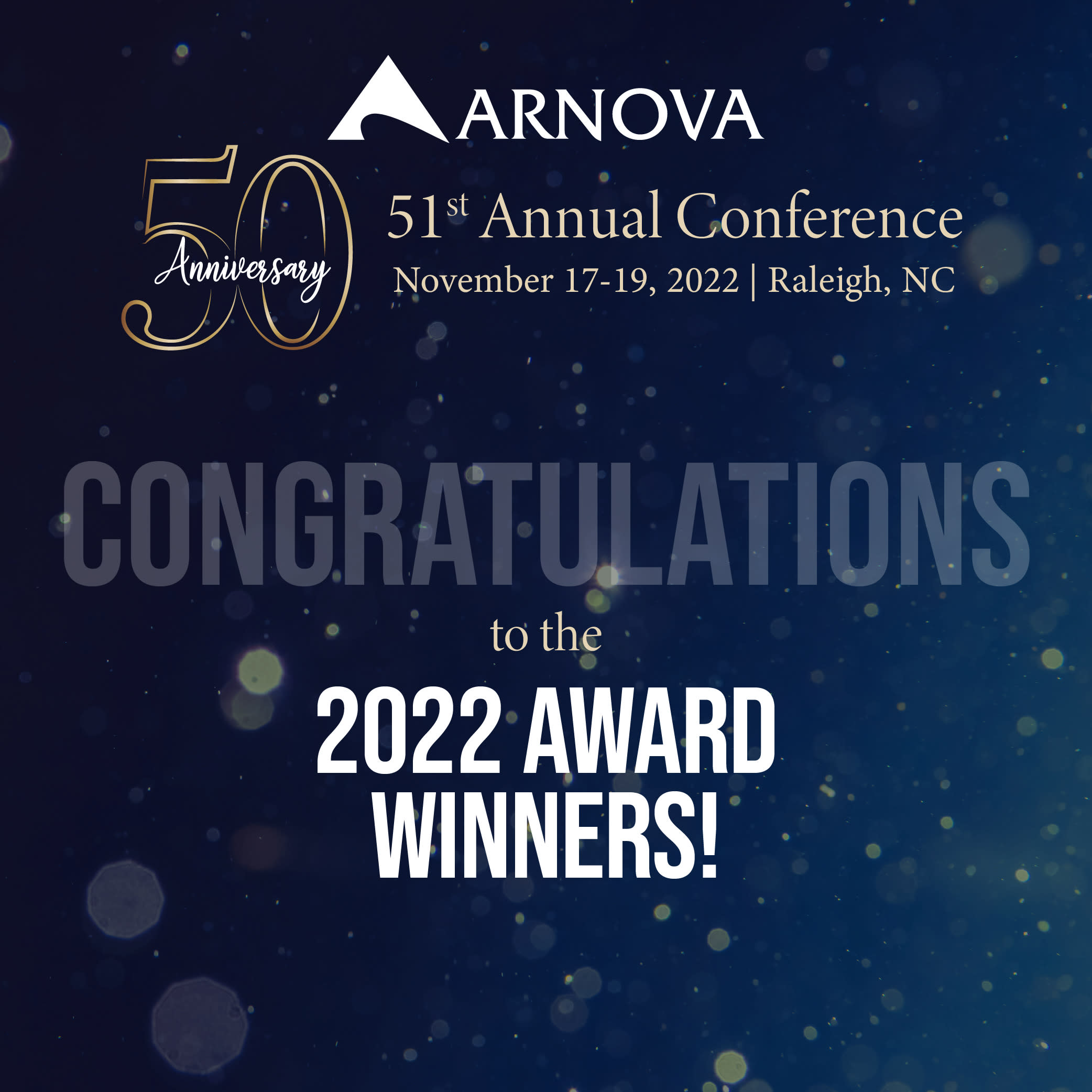 2022 Award Recipients - ARNOVA