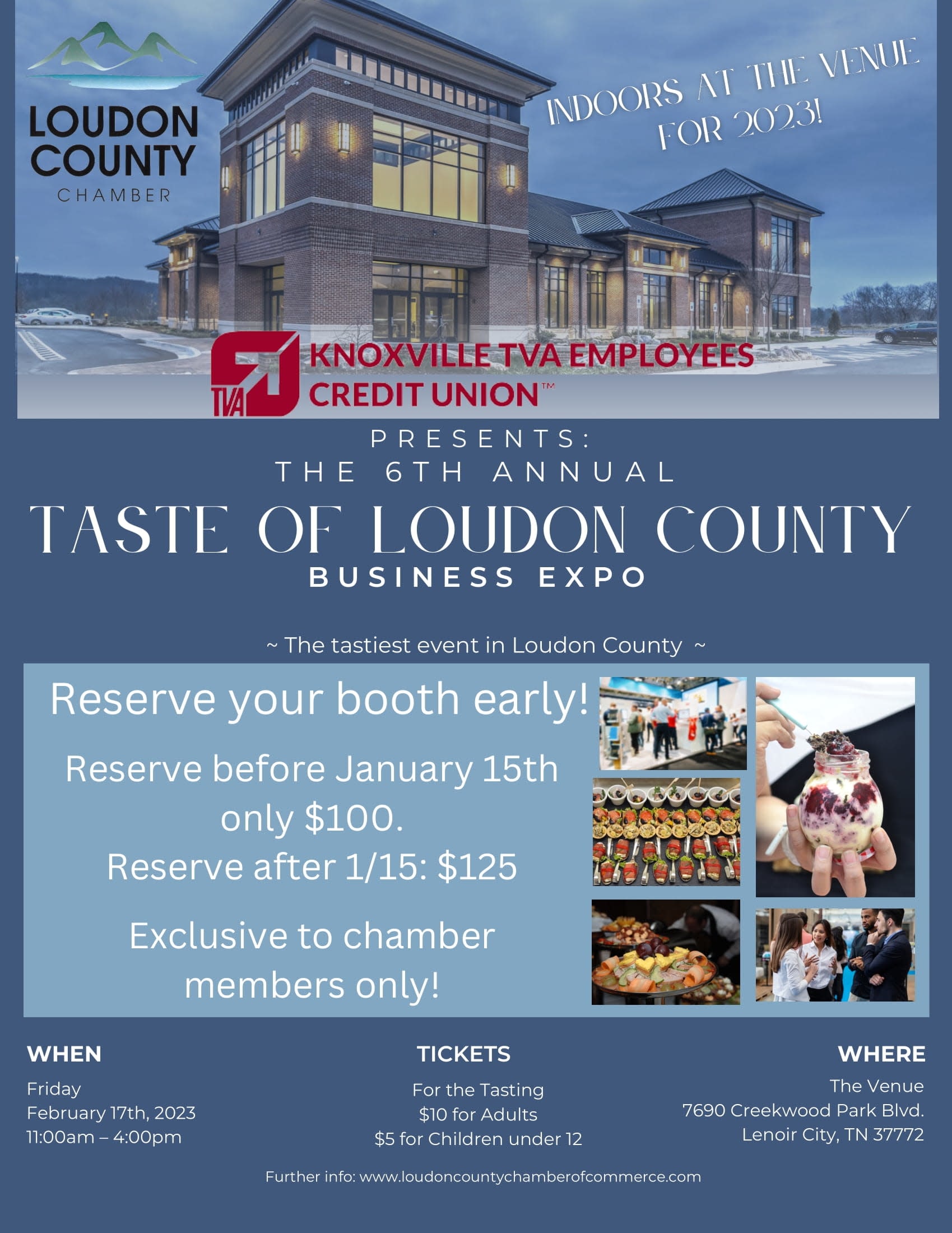 6th Annual Chamber Taste of Loudon County Business Expo - Loudon County ...