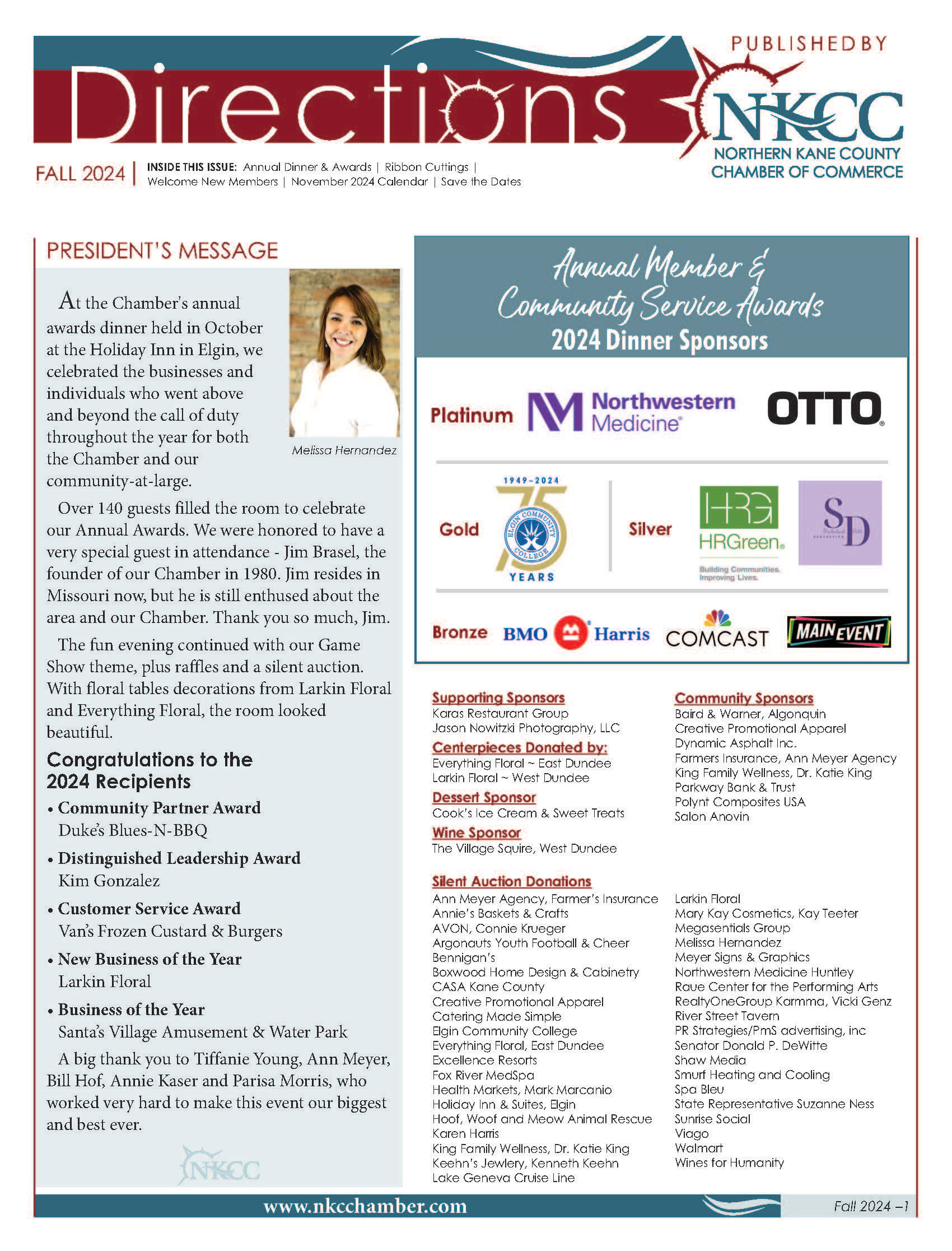 NKCC Fall Newsletter 2024 - NKCC