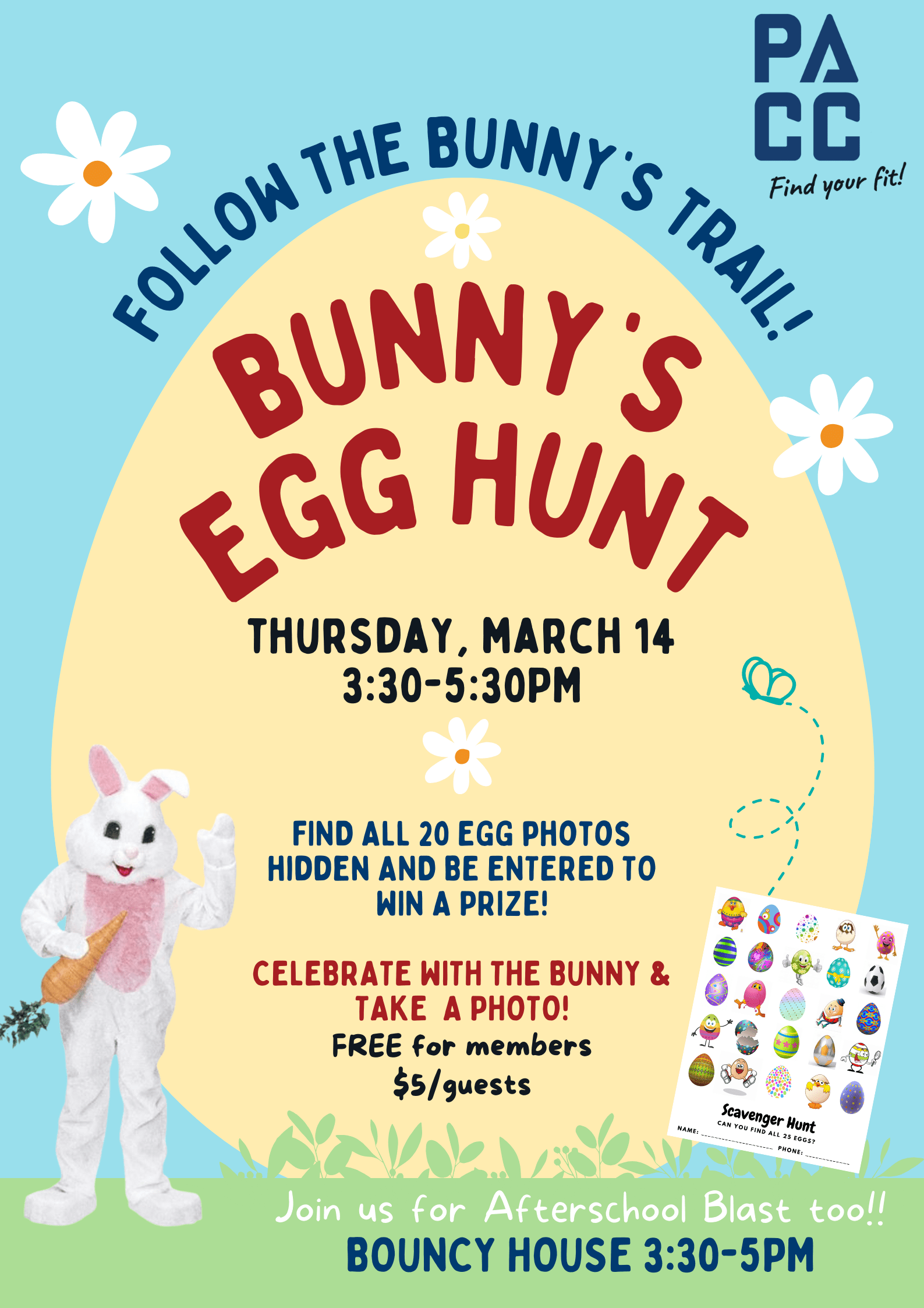 PACC Bunny's Egg Hunt Event Calendar - Perham Area Chamber of Commerce