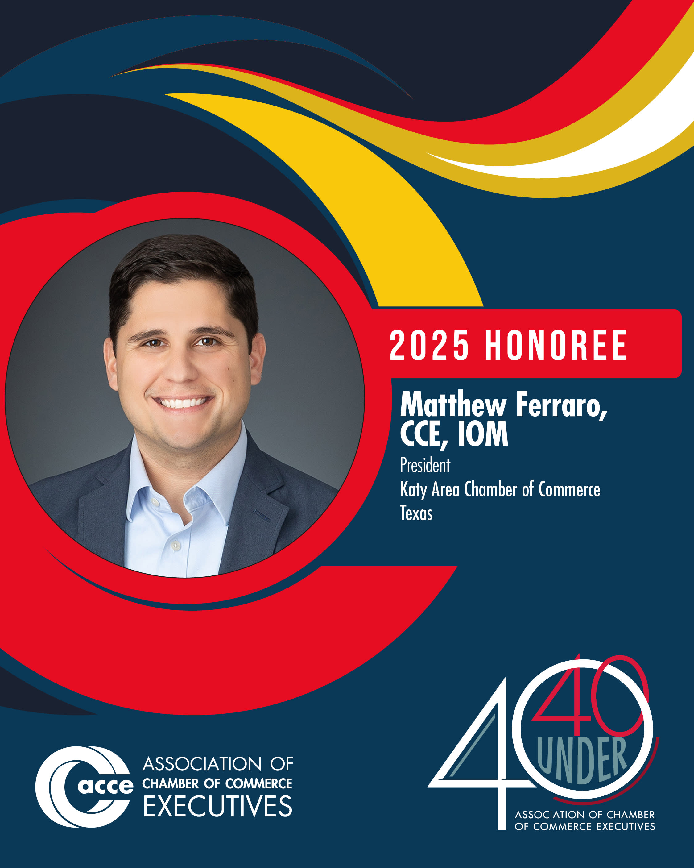 Matthew Ferraro named 40 Under 40 by the Association of Chamber of ...