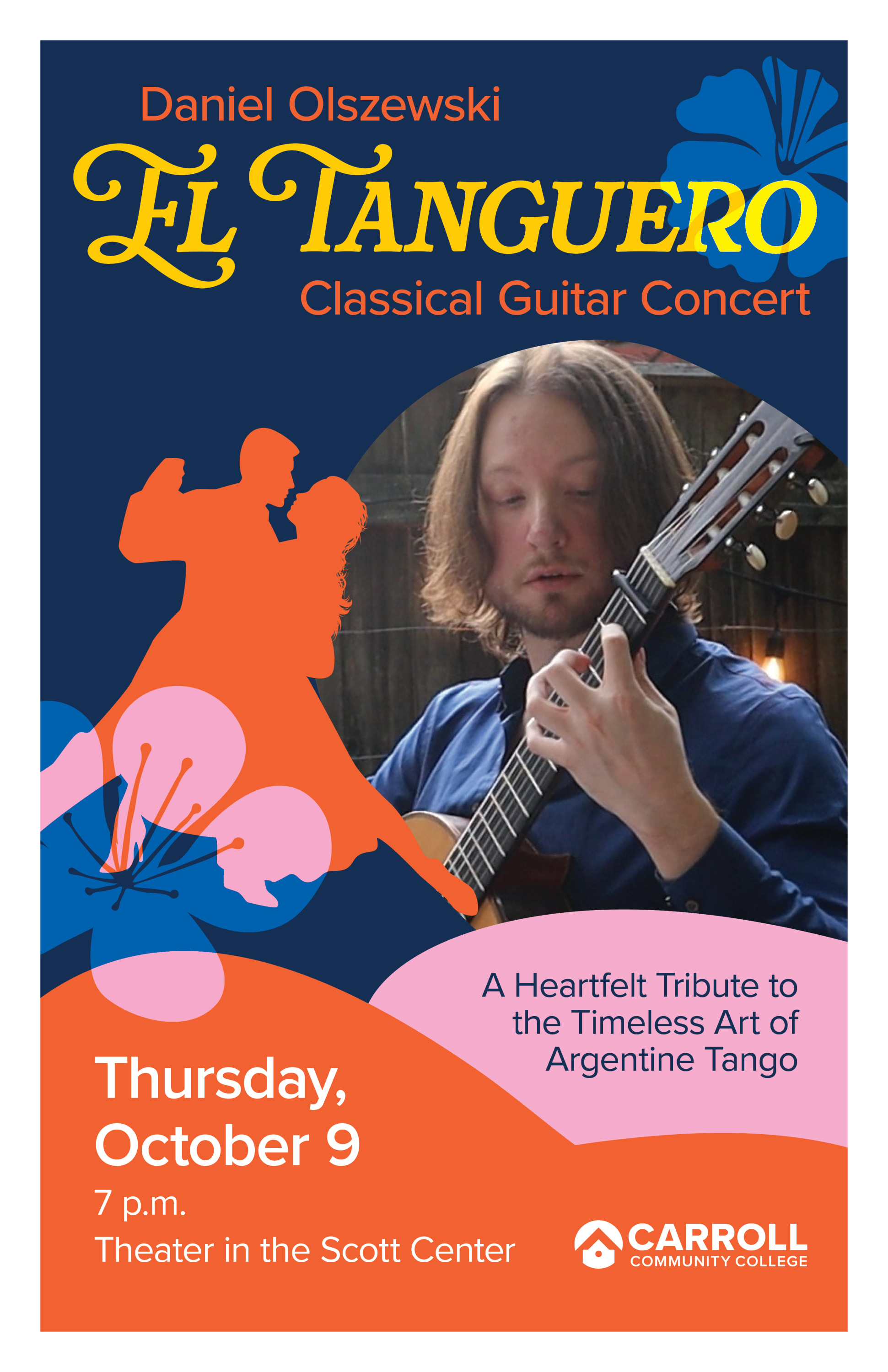 Daniel Olszewski: El Tanguero - Classical Guitar Concert - Carroll County Chamber of Commerce