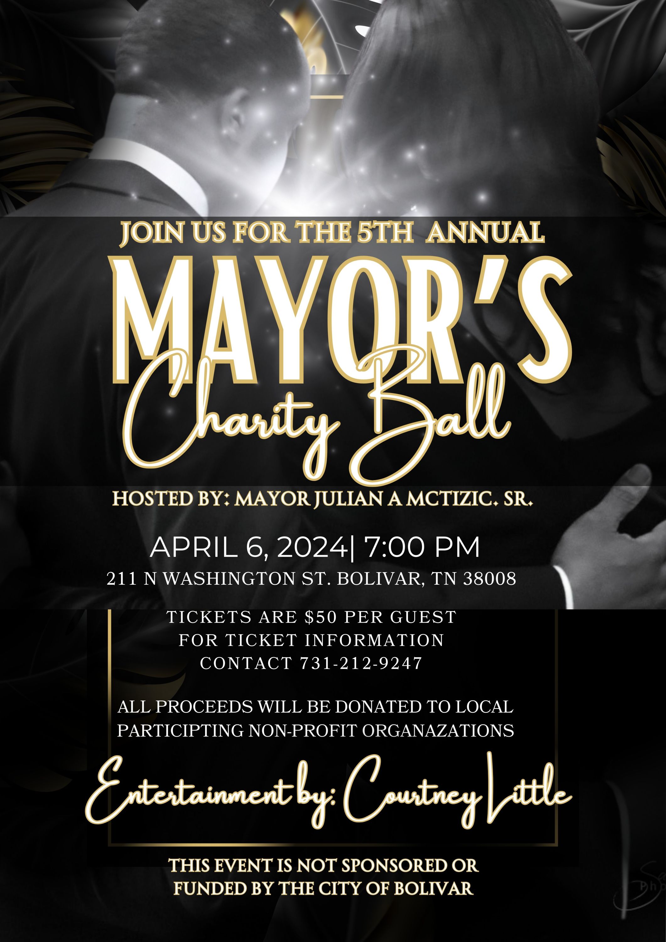 5th Annual Mayor's Charity Ball - Hardeman County Tennessee