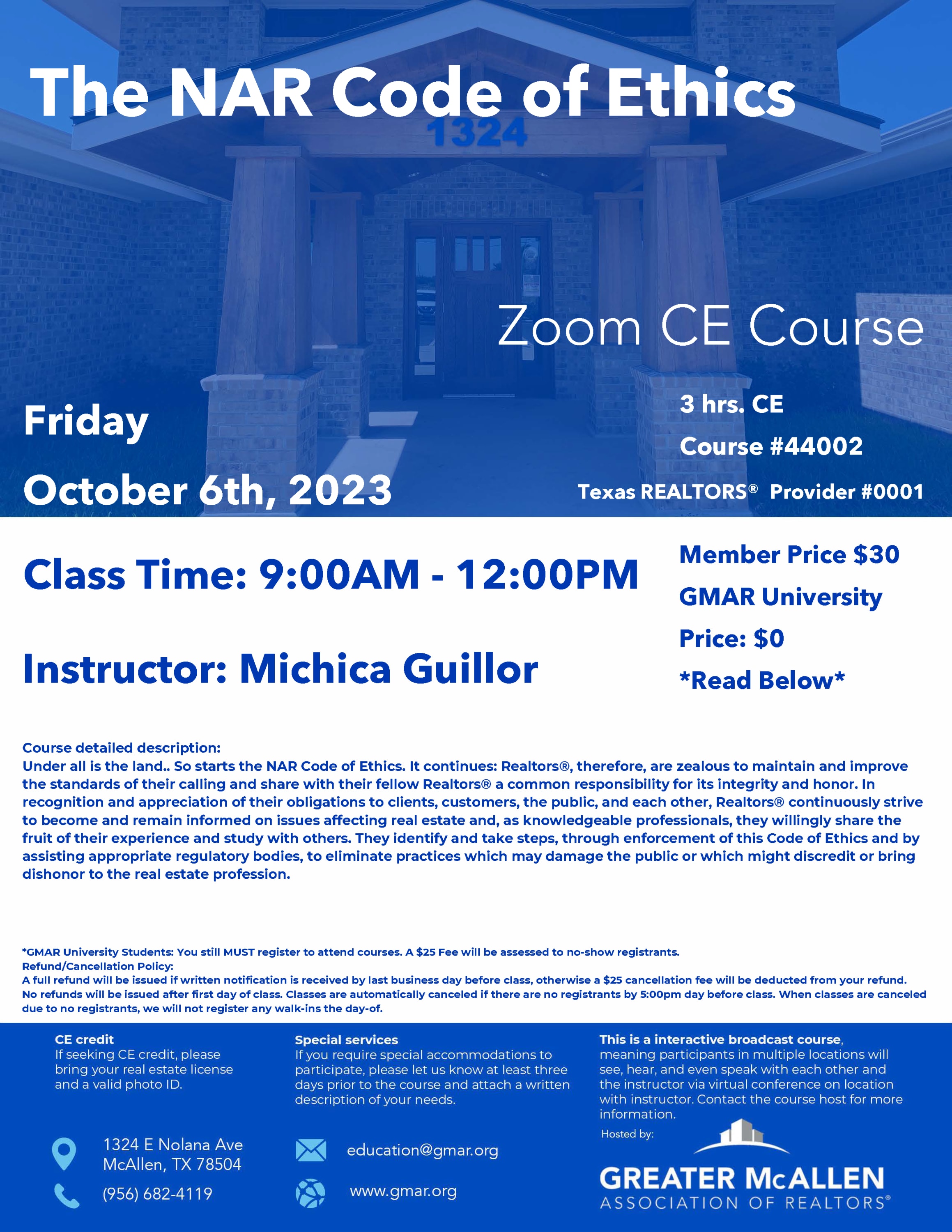 The NAR Code of Ethics/How to NOT Practice Law Using Commercial Forms ...