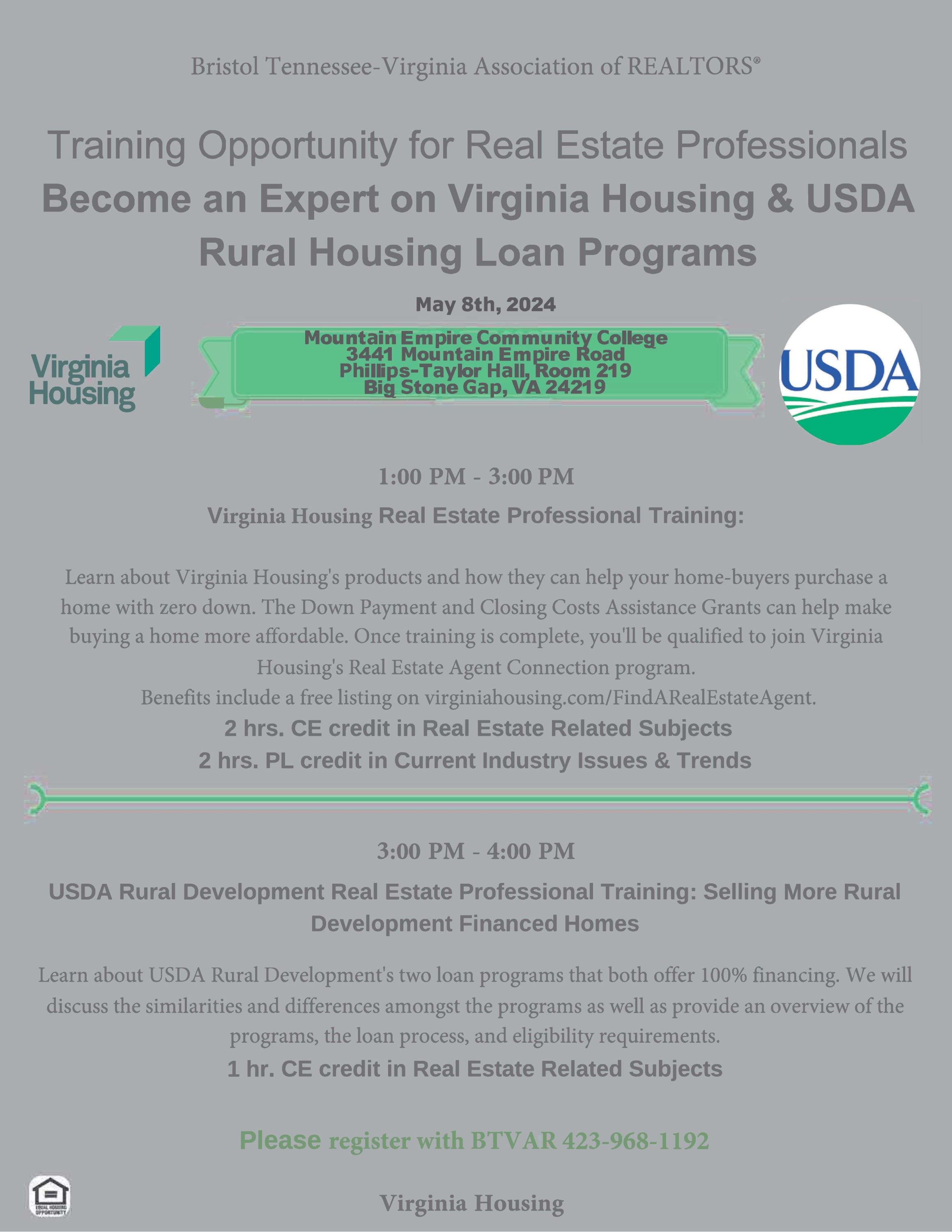 Become an Expert on Virginia Housing & USDA Rural Housing Loan Programs ...