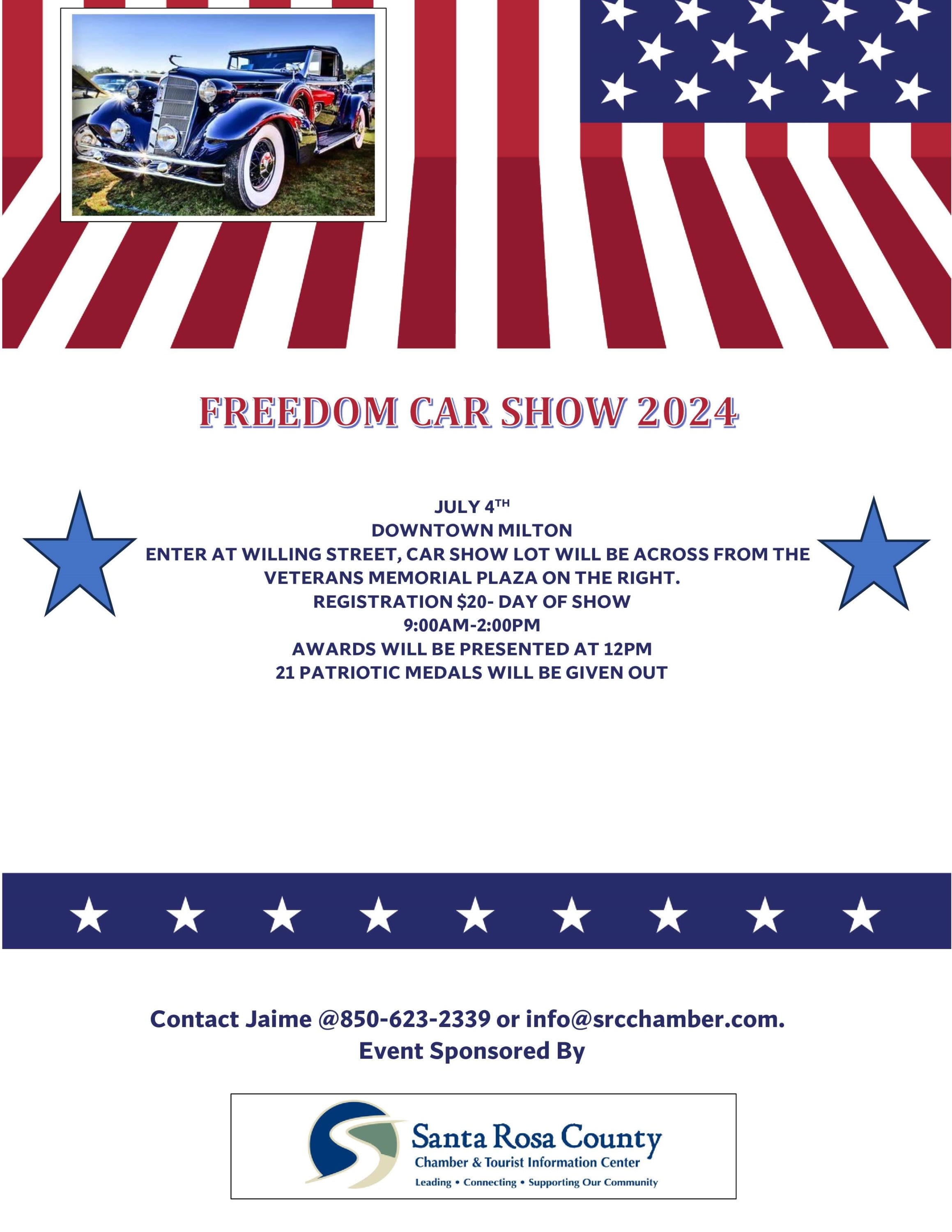 Riverfest Freedom Car Show 2024 - Santa Rosa Chamber of Commerce