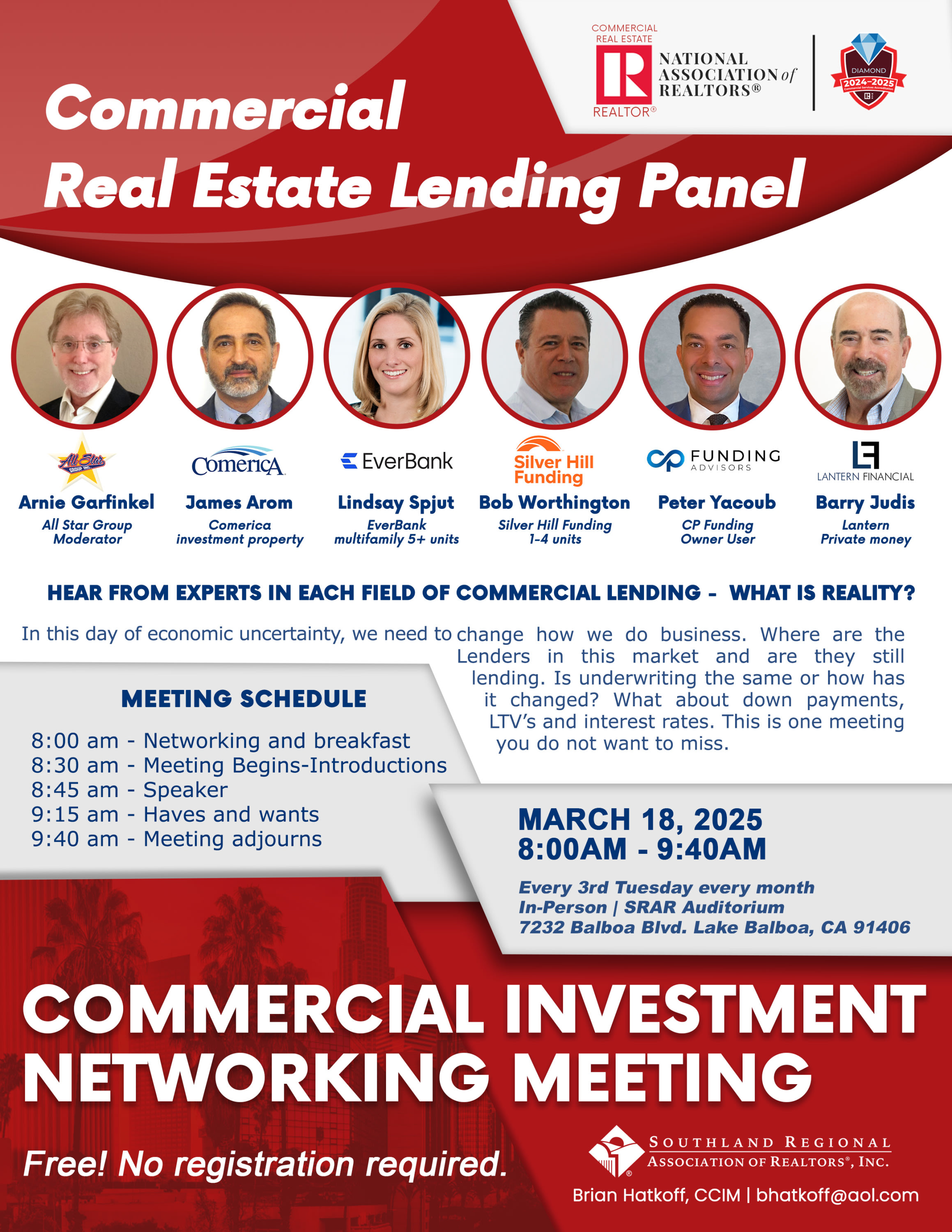 Commercial Networking Meeting - Southland Regional Association of Realtors